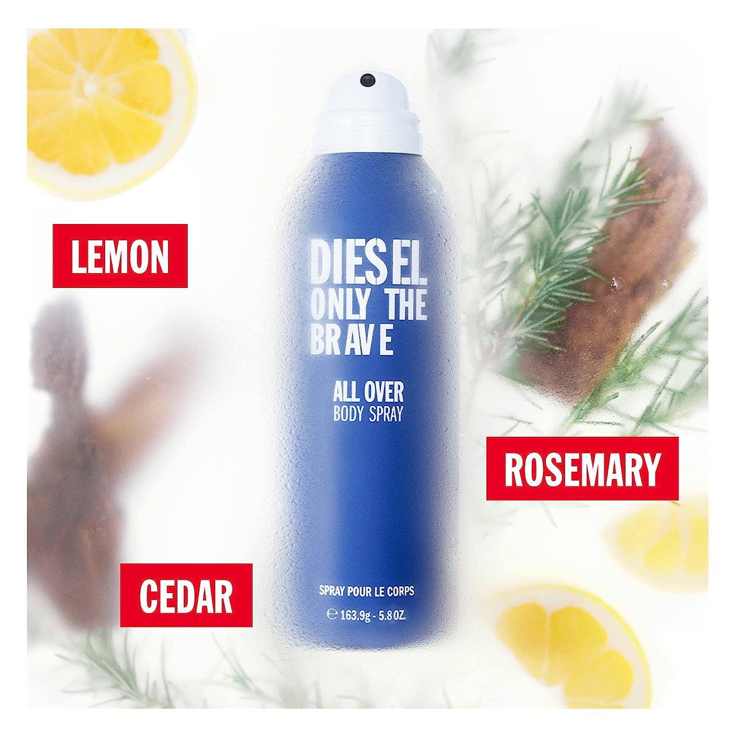 DIESEL Only The Brave Body Spray - Deodorizing All Over Scent | Buy Now ...