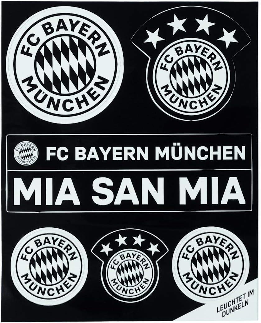 FC Bayern Munich Illuminated Sticker Set - MIA SAN MIA | International ...