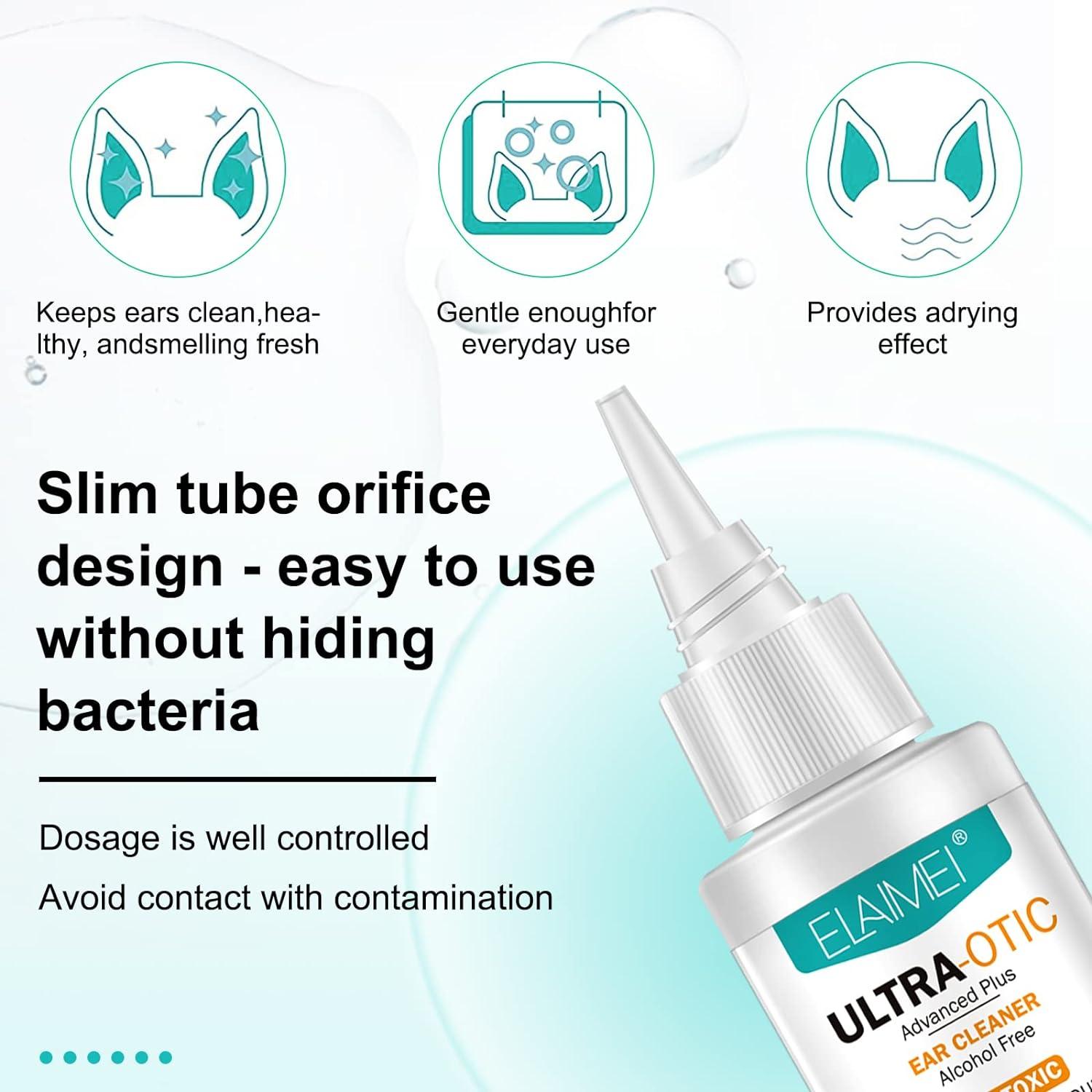 Dog Ear Cleaner Ear Infection Treatment for Dogs Cats Dog Ear Drops for ...