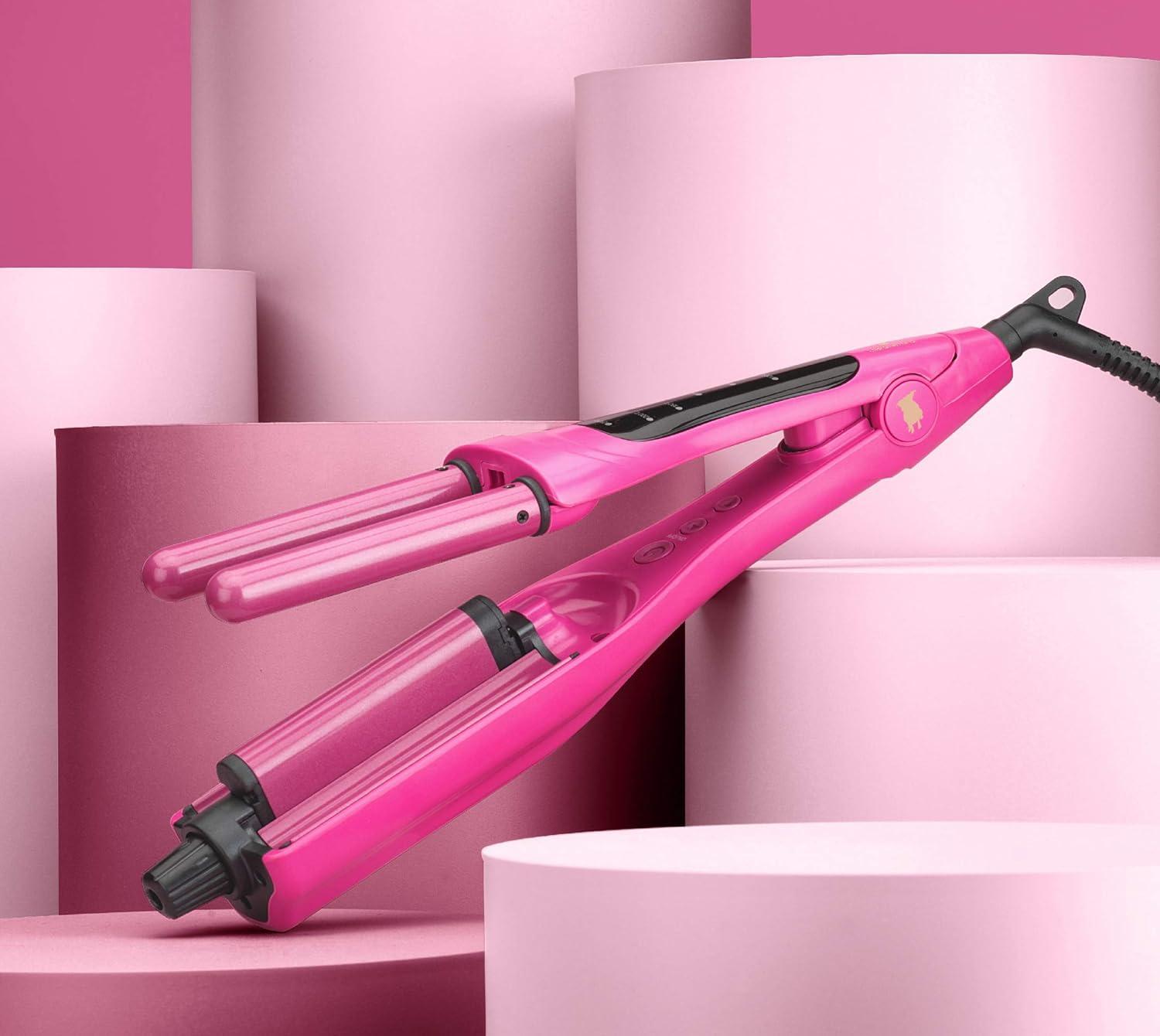 Lee Stafford 'Making Waves' Multi-Depth Waver in Hot Pink ...