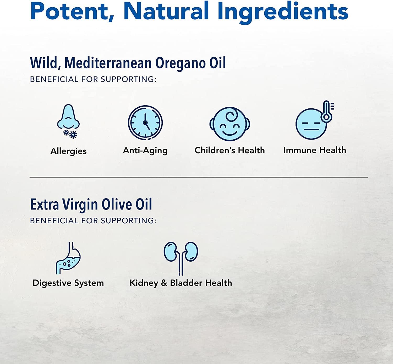 North American Herb & Spice Oreganol P73 - 1oz Wild Oregano Oil for ...