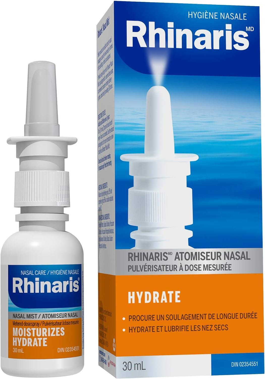 Rhinaris Nasal Mist - Relief for Dry Nose | Fast-Acting Moisturizing ...