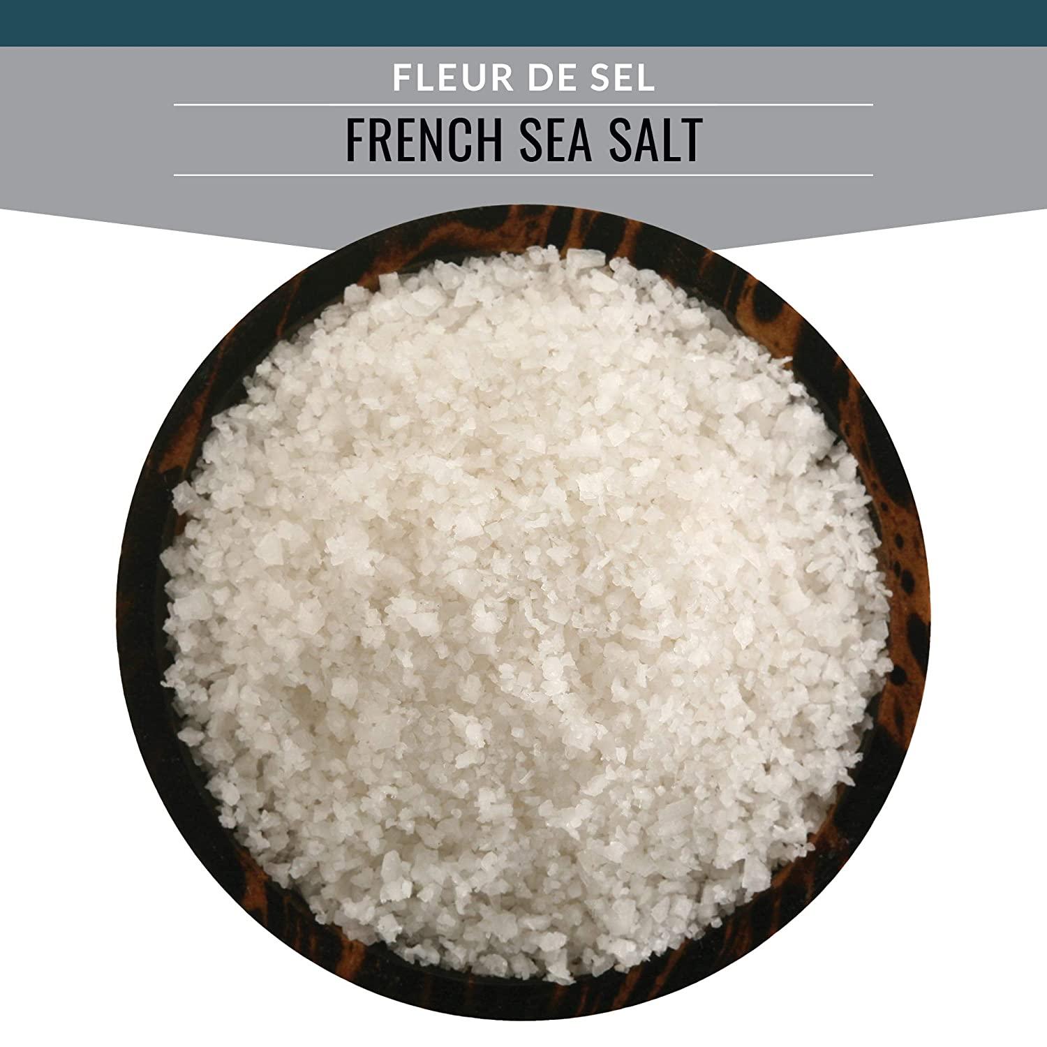 SaltWorks Fleur de Sel Sea Salt 4oz - Premium French Sea Salt | Buy Now ...