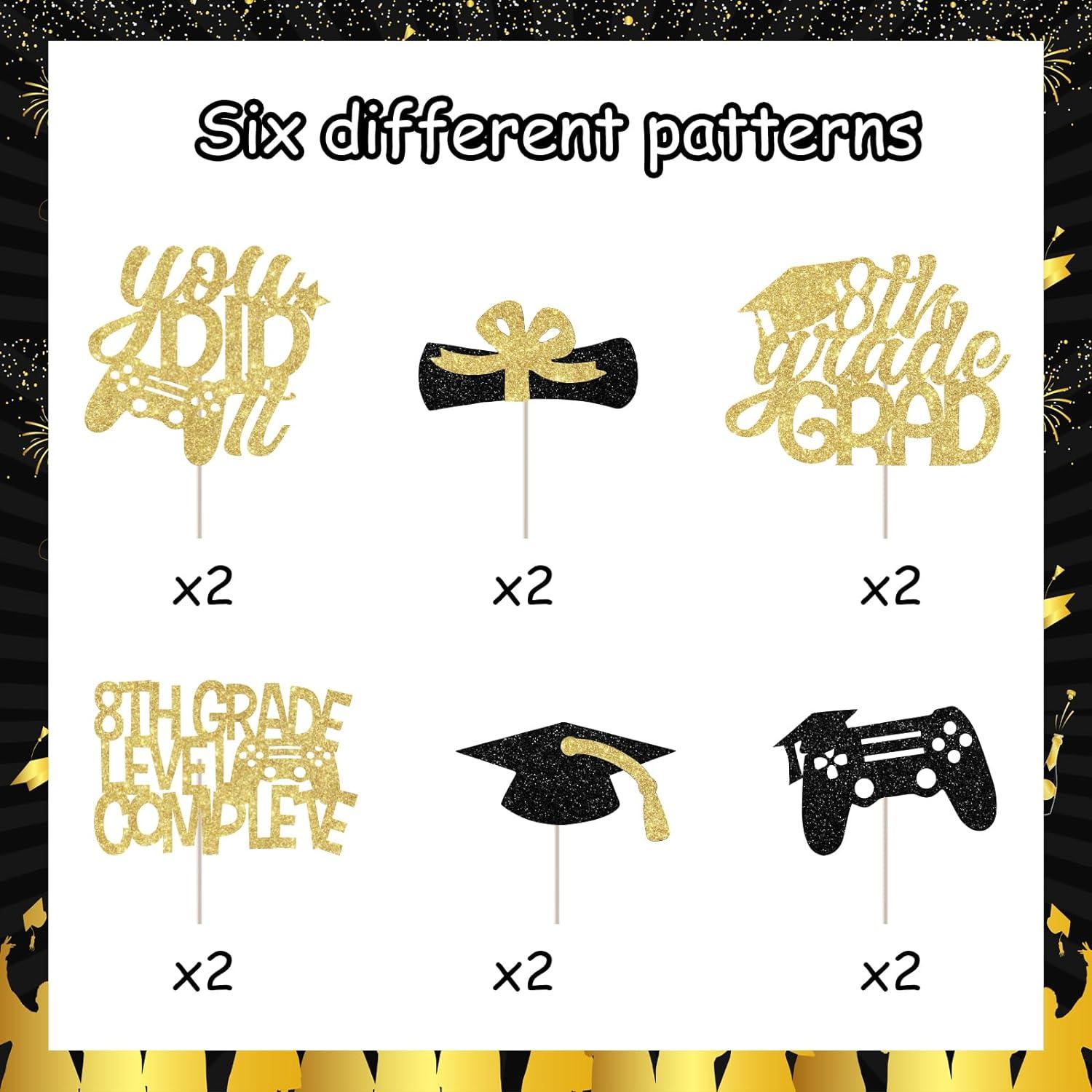 Wonmelody 8th Grade Grad Party Decorations 8th Grade Level Complete ...