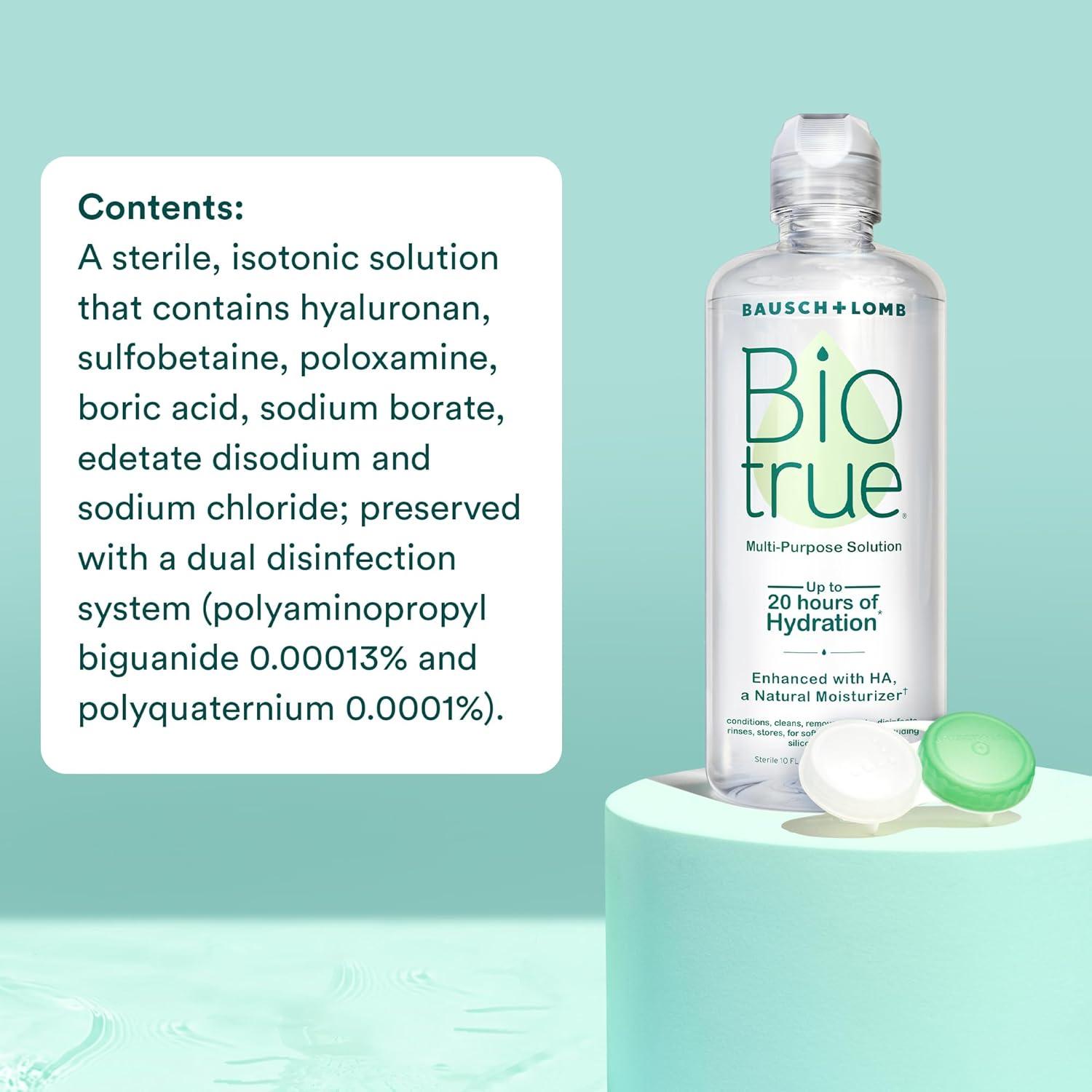 Biotrue Contact Lens Solution - Multi-Purpose Soft Lens Care 2 FL OZ ...