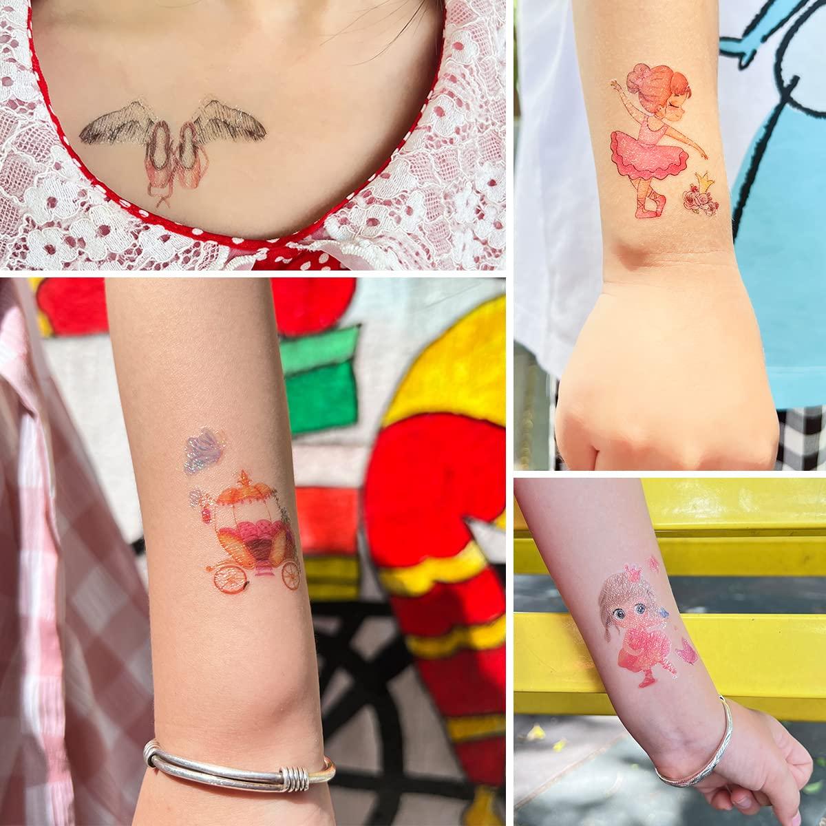 princess temporary tattoos