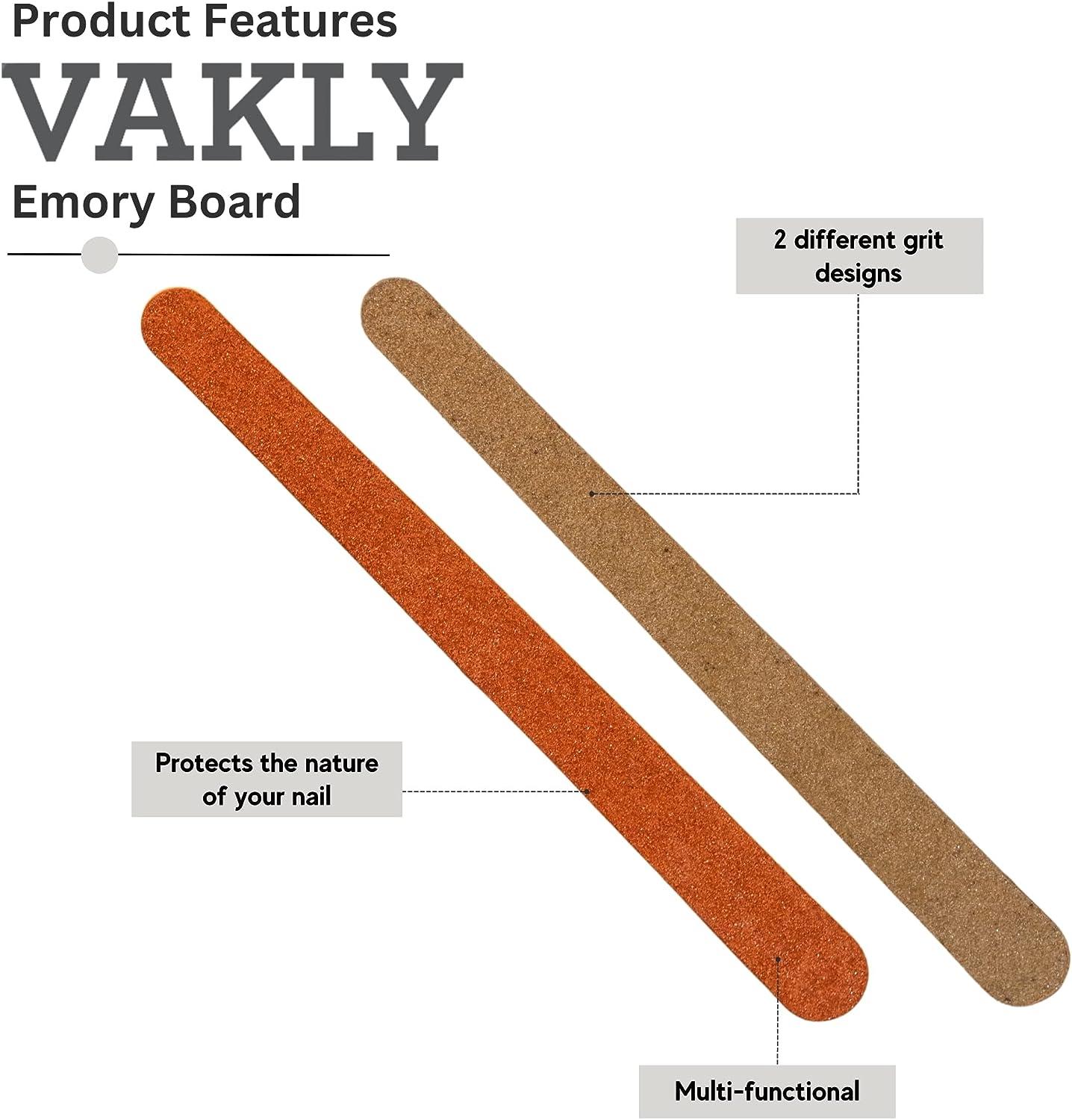 Dual Sided Emery Boards - 144 Count - Nail Files for Manicure and ...