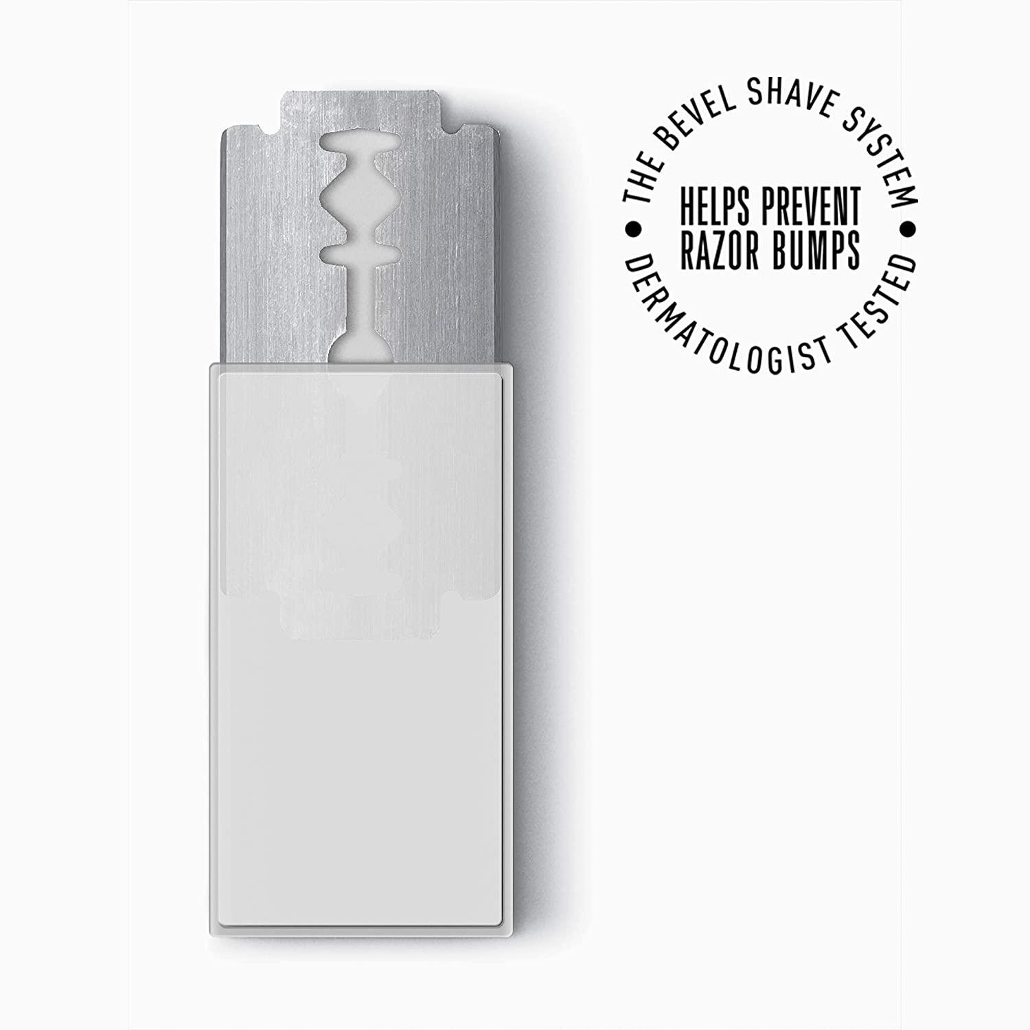 Bevel Safety Razor Blades 20 Pack - Double Edge Men's Razor Refills for ...