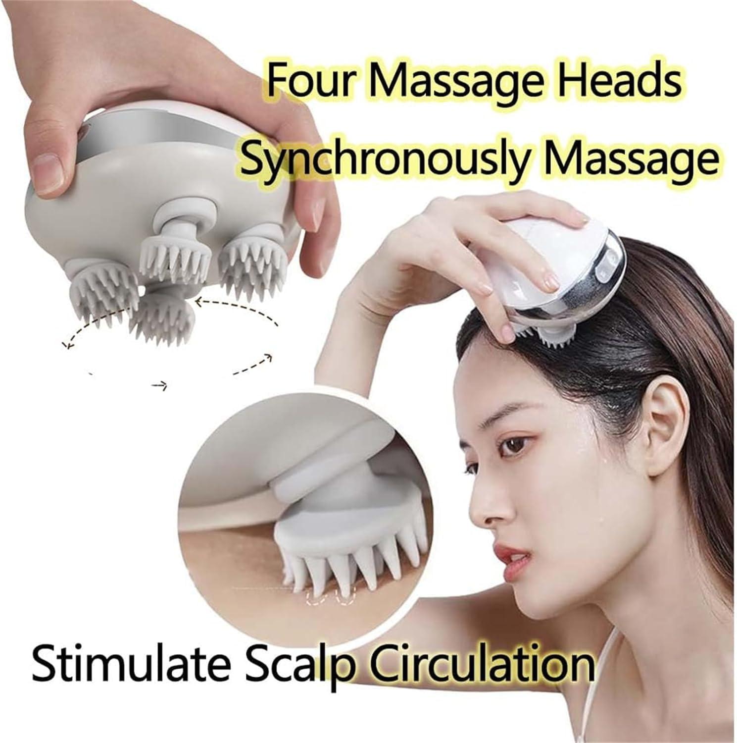Scalphero Intelligent Scalp Massager with Red Light - Boost Hair Growth ...
