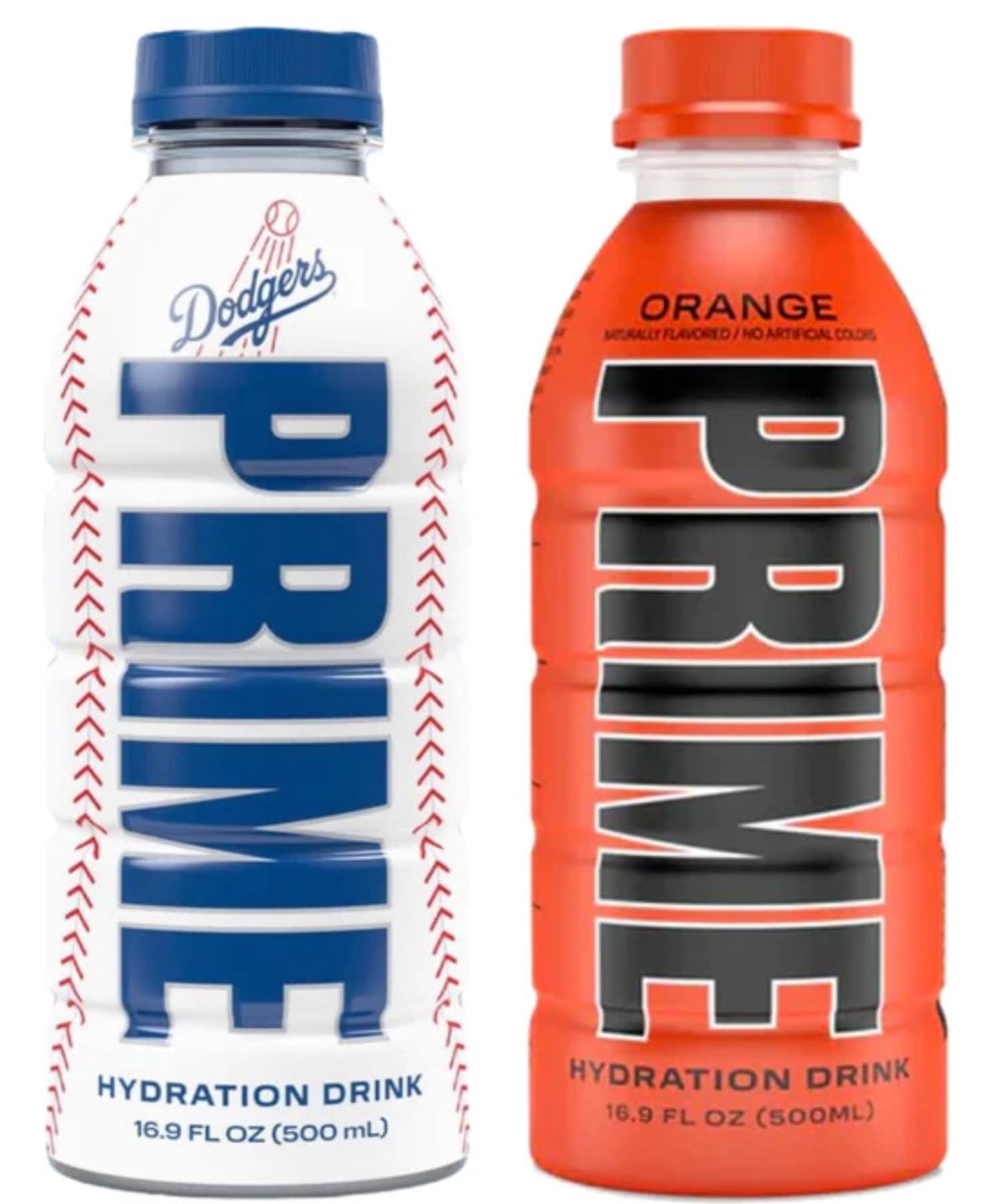 Logan Paul & KSI PRIME Hydration Sports Drink - LA Dodgers Edition ...