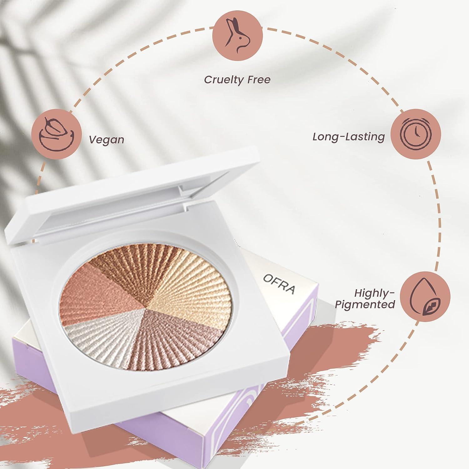 Ofra Cosmetics Beverly Hills Highlighter - Long-Lasting Glow for Cheeks ...