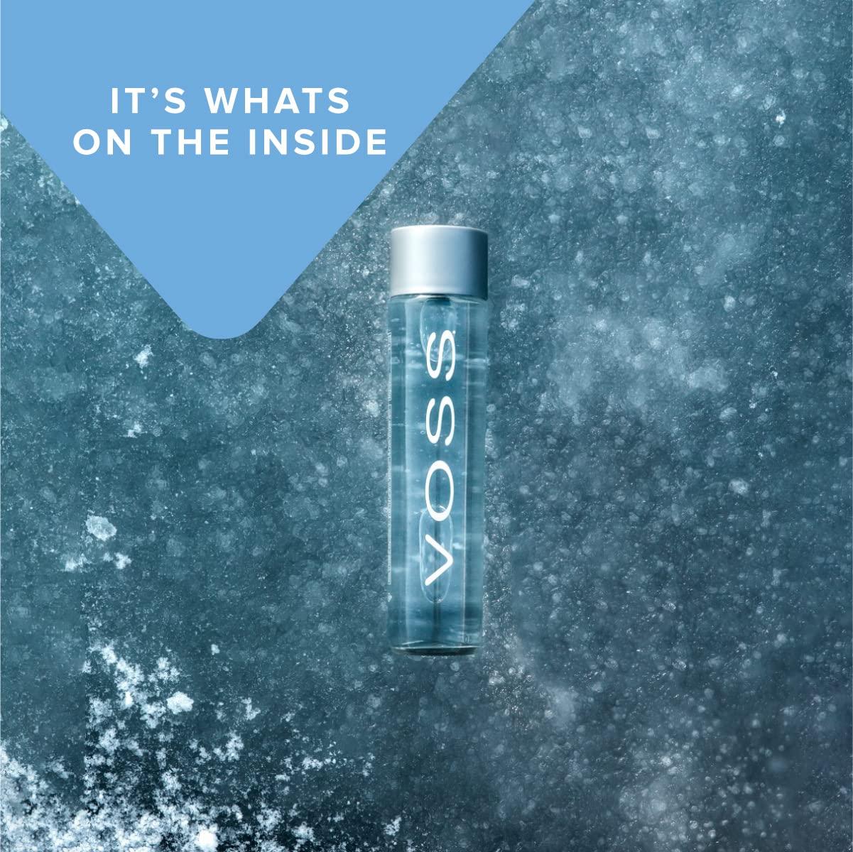 VOSS Artesian Still Water 375ml Glass Bottles 12.7 Fl Oz (Pack of 12 ...