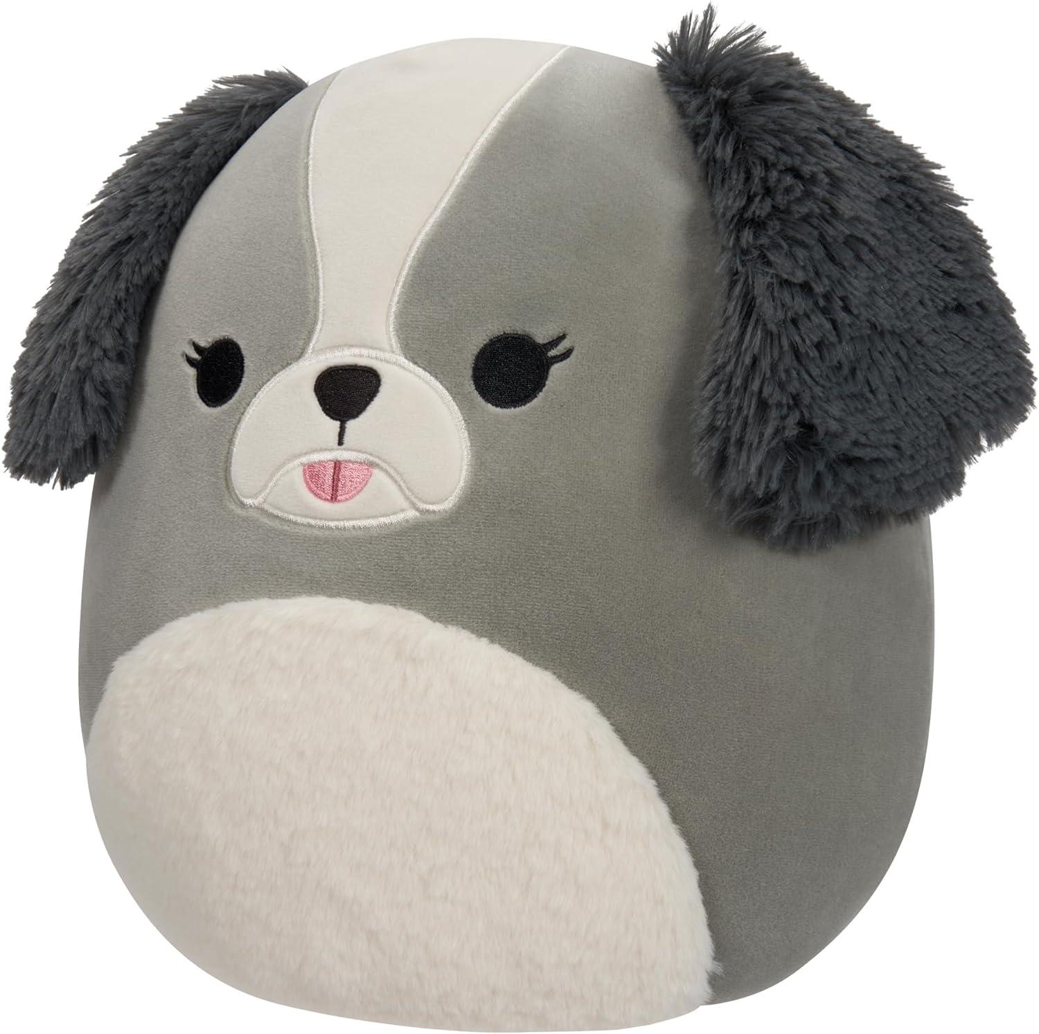 Squishmallows Malu Grey Shih-Tzu 12 Plush Toy - Soft and Cuddly | Buy ...