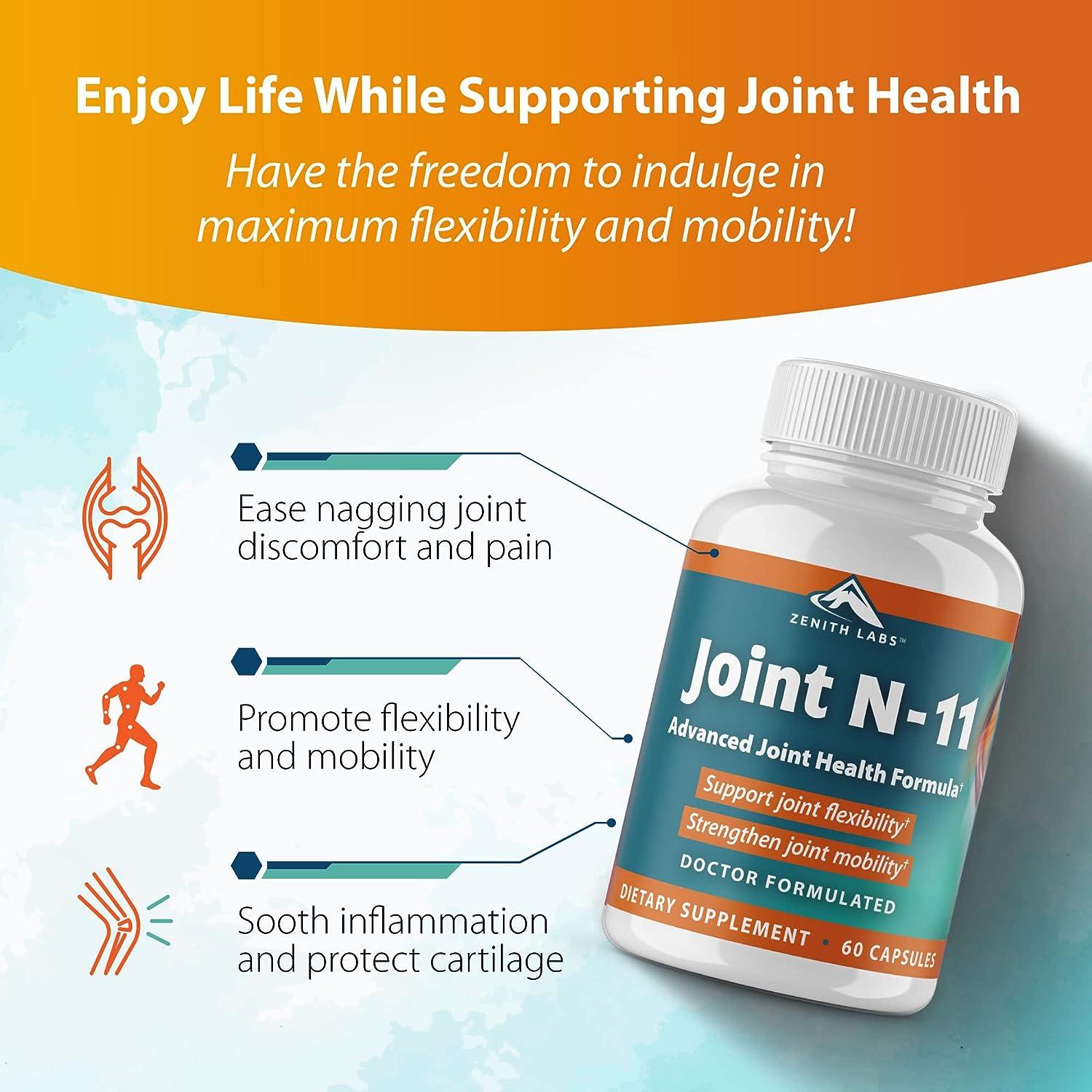 Zenith Labs Joint N-11: Advanced Joint Health Supplement | Buy Now with ...