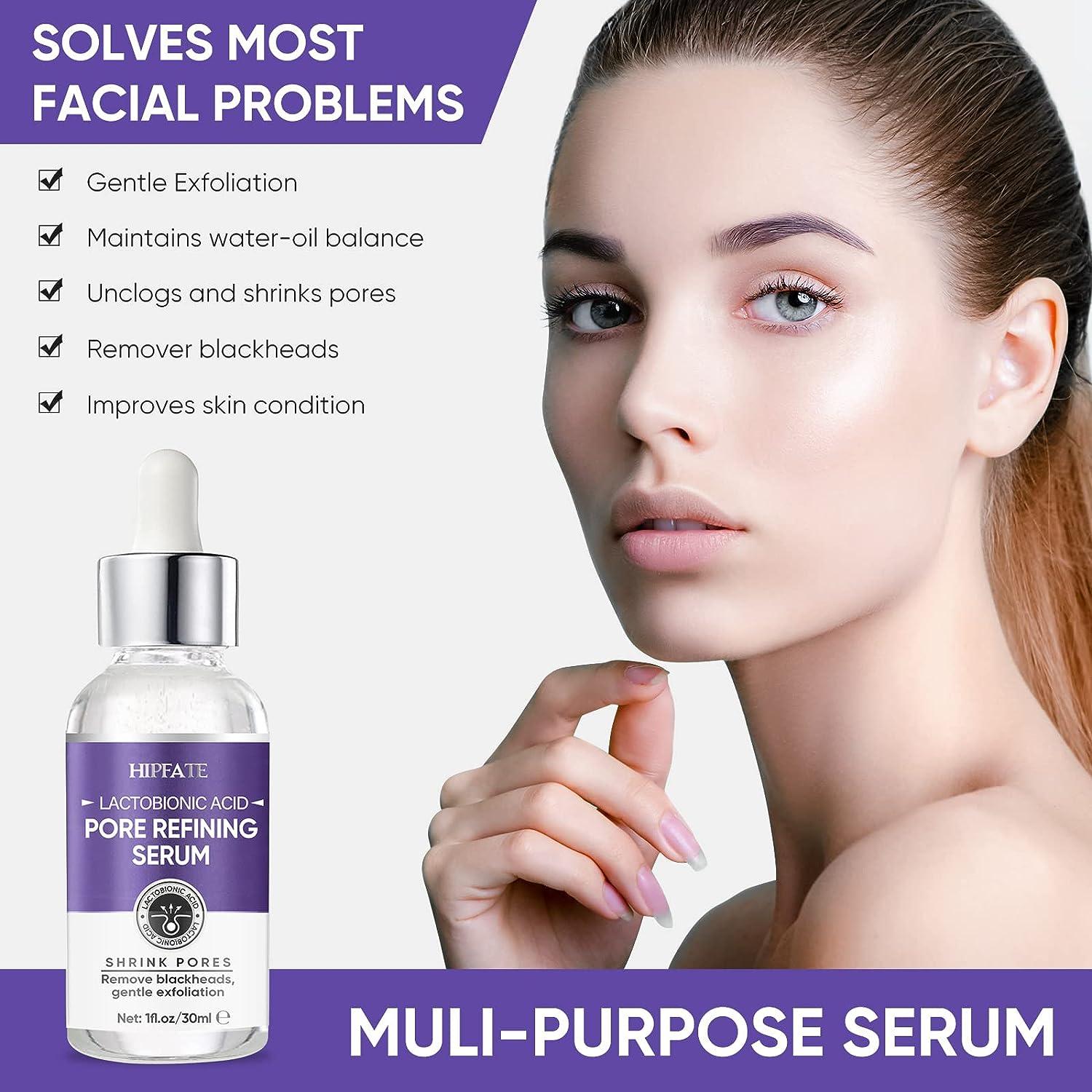 Pore Minimizer Serum - Vegan Exfoliating Solution for Pore Care | 30ml ...