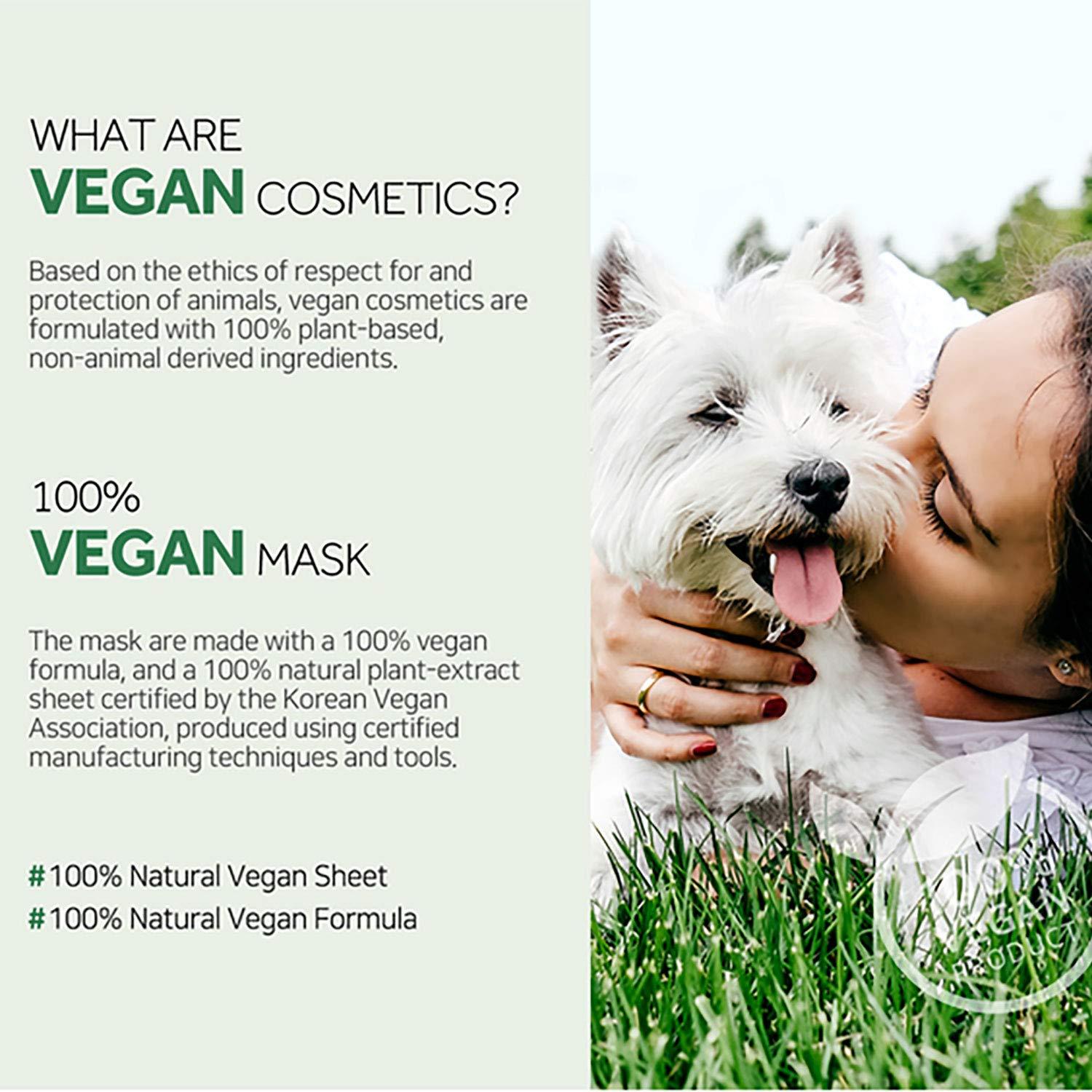 Barulab Sheet Mask 10-Pack Assorted Variety | Vegan Korean Facial Masks ...