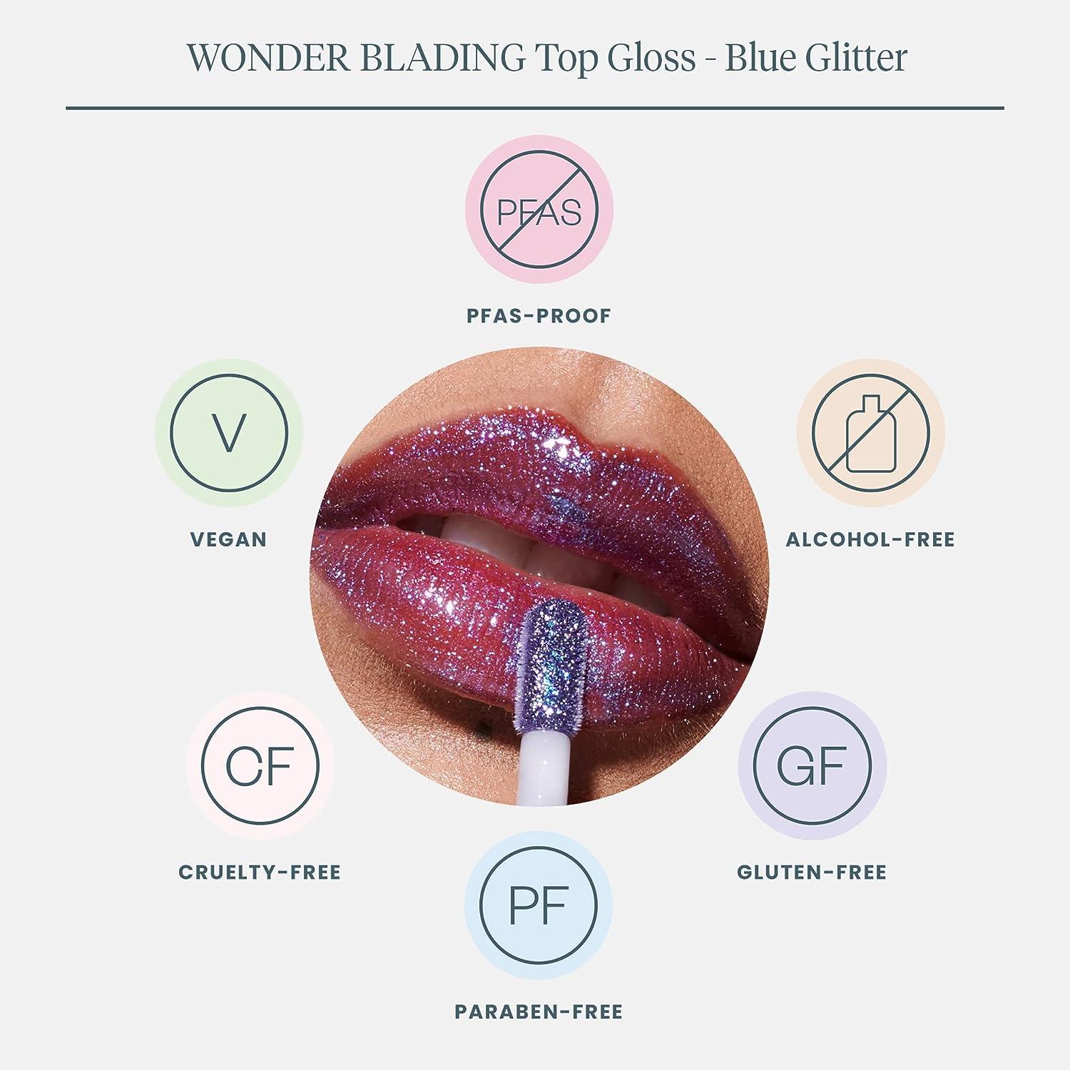 Wonderskin WONDER BLADING High Shine Hydrating Lip Gloss - Blue Makeup ...