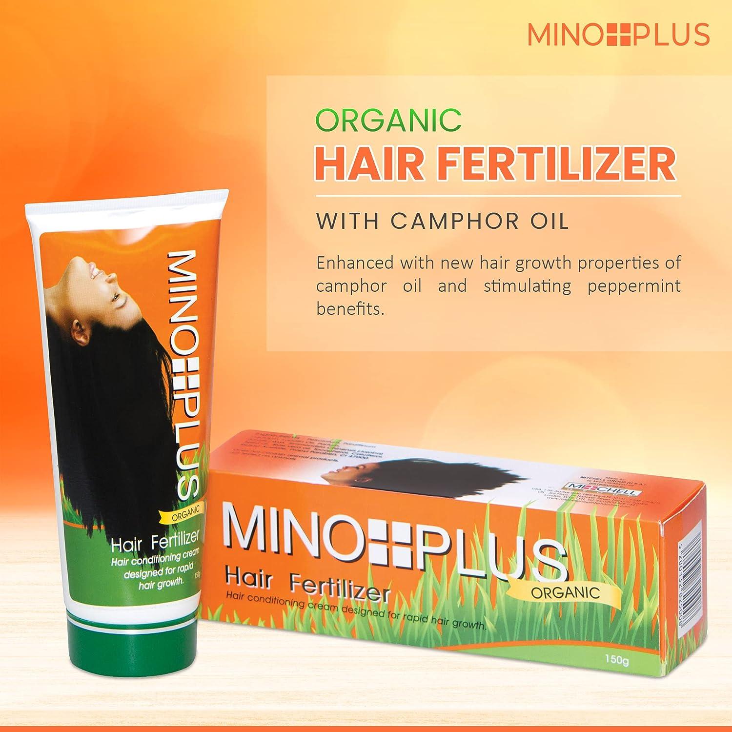 Mino Plus Organic Hair Fertilizer 150g with Carrot Oil - Prevent Hair ...