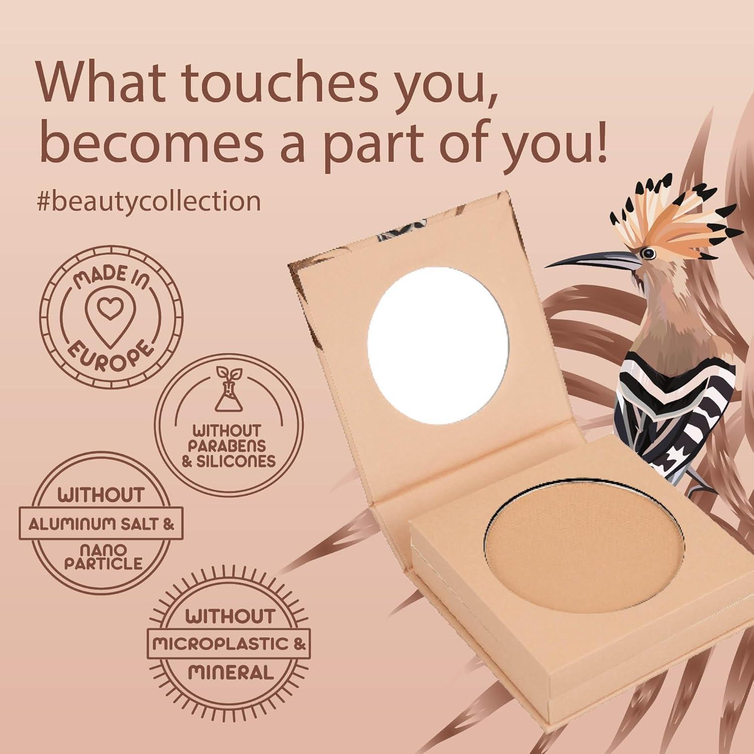 Jean & Len 2in1 Compact Powder Matte & Cover 01 Ivory - Vegan Paraben ...