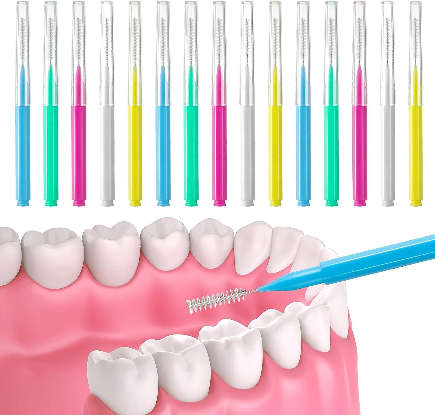 Interdental Dental Floss Picks - Soft Floss Toothpicks Refill for Adult ...