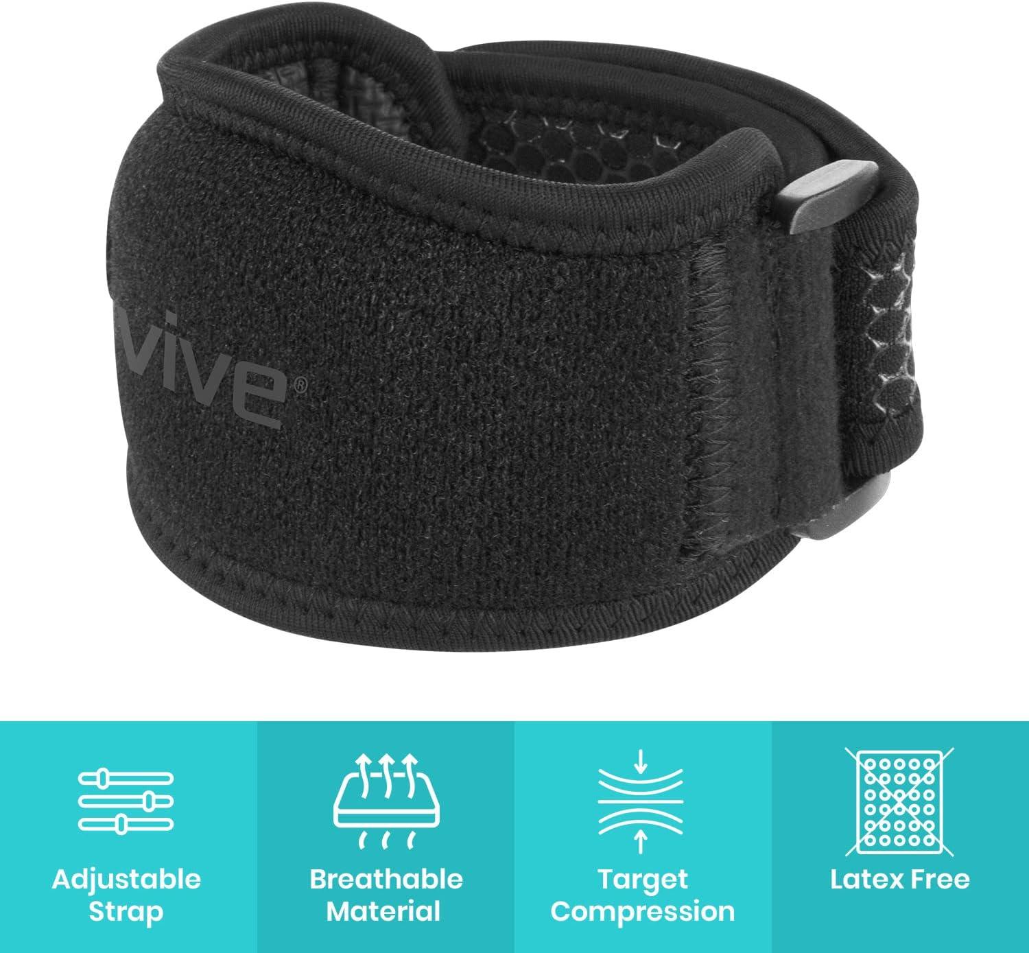 Vive Tennis Elbow Brace 2 Pack - Men & Women - Tendonitis, Golfers ...