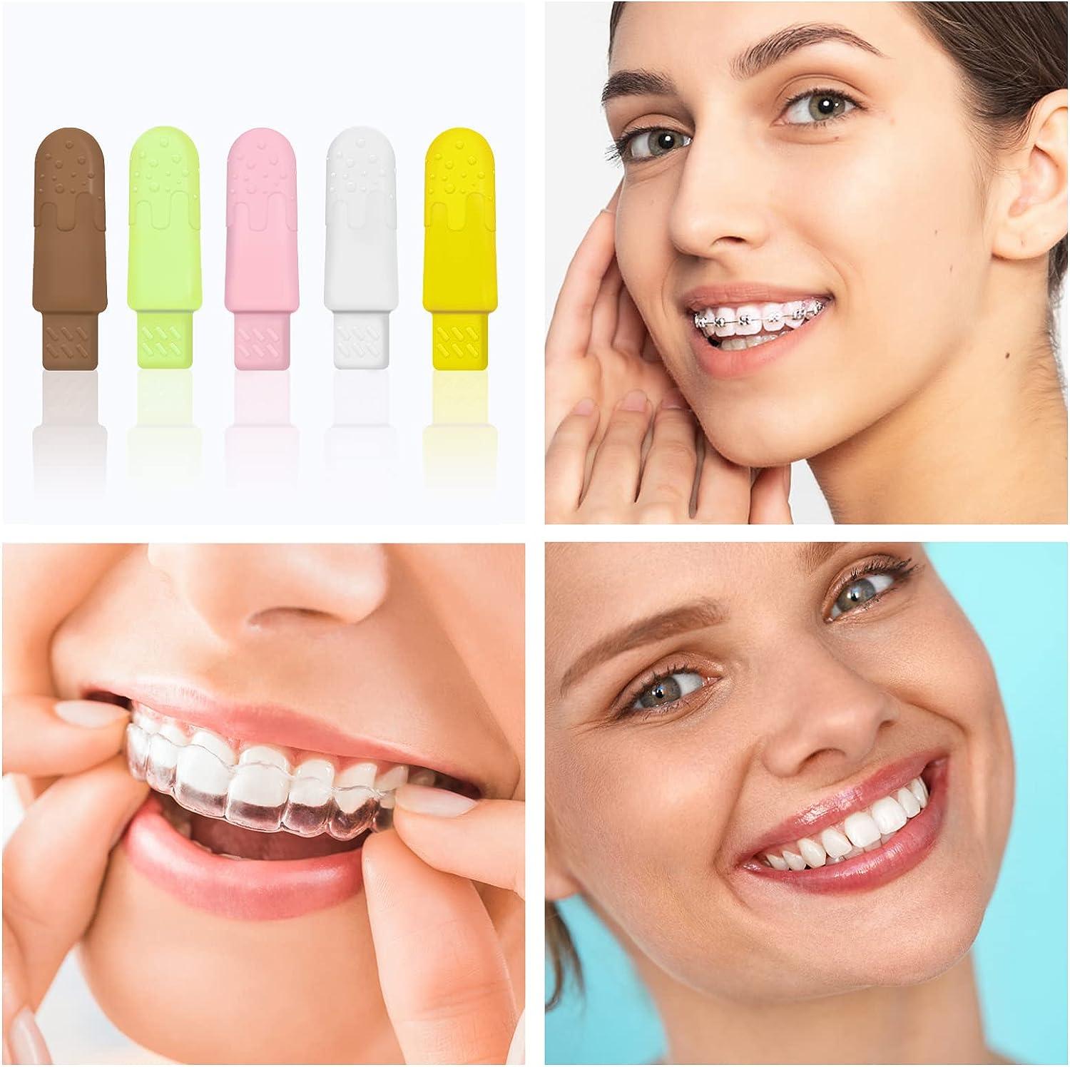 RIMOBUL Aligner Chewies 5 PCS Set - Colorful Orthodontic Aligner Trays ...