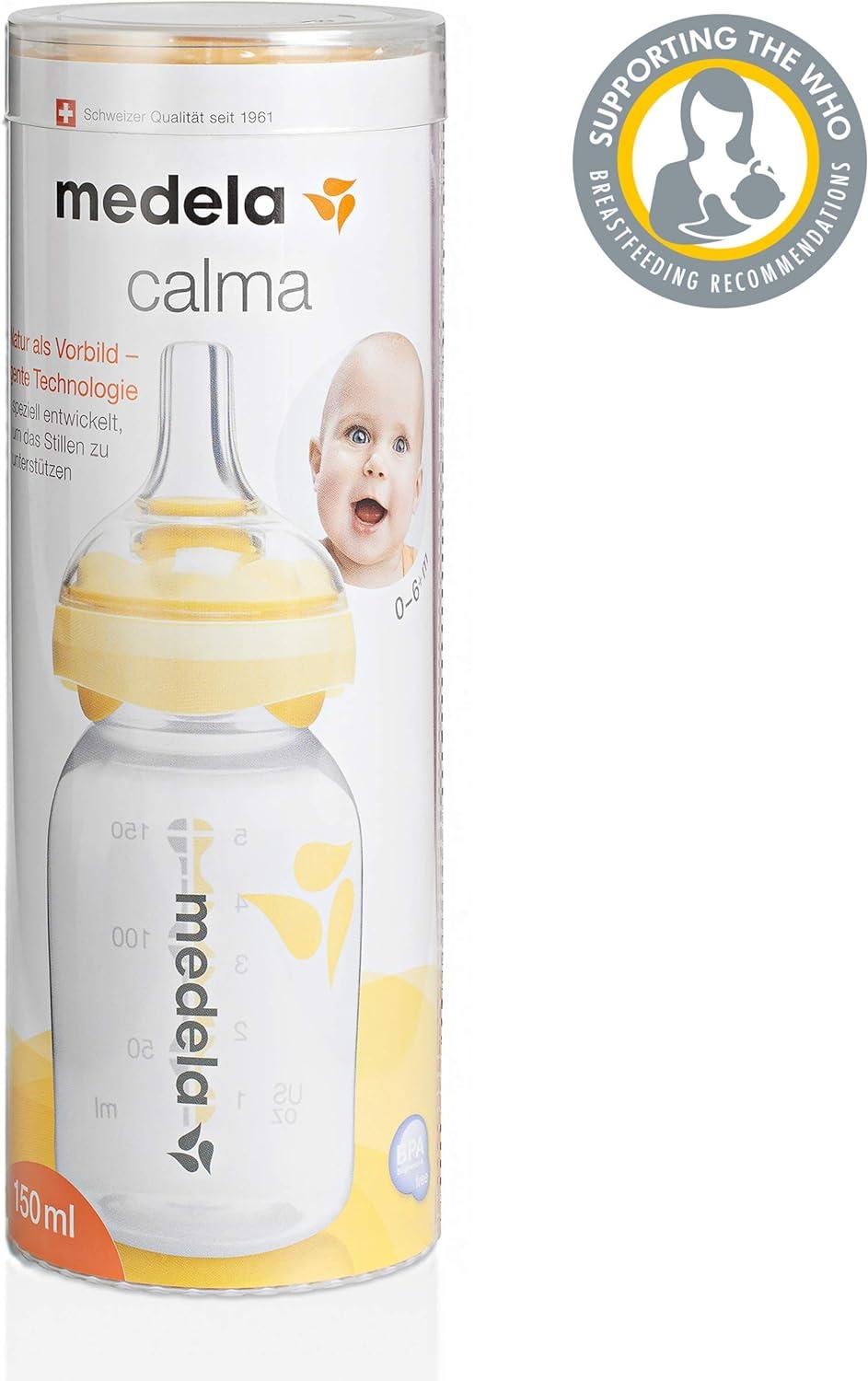 Medela Slow Flow BPA-Free Breastmilk Teat 250ml Bottle - Express, Store ...