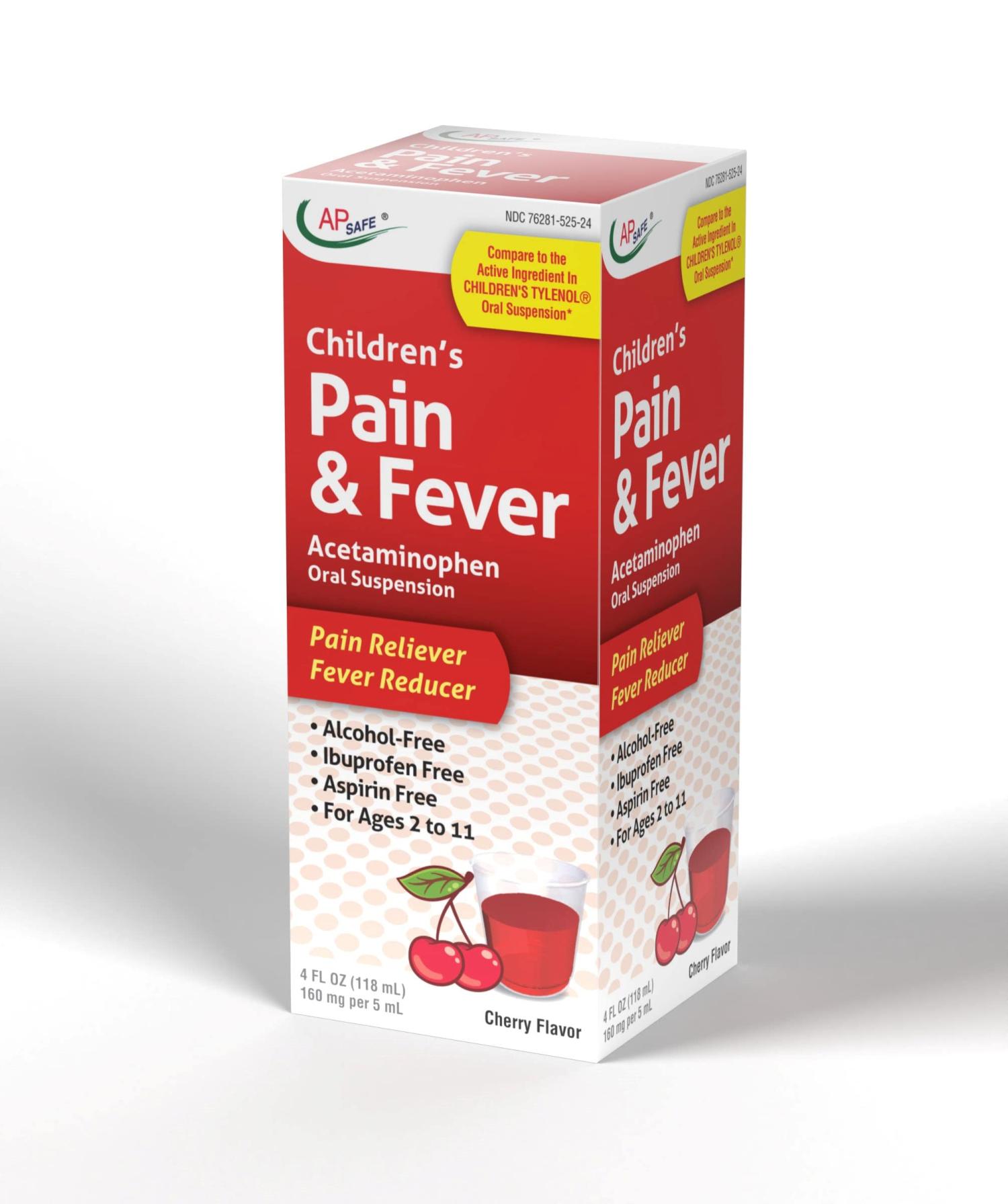 Kids' Acetaminophen Oral Suspension for Pain & Fever Relief