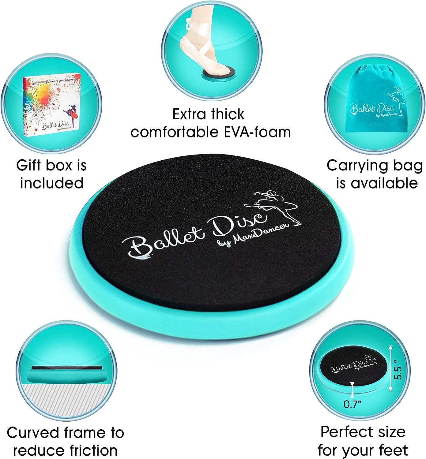 Sky Blue Ballet Turning Disc for Dancers, Gymnasts, and Ice Skaters ...