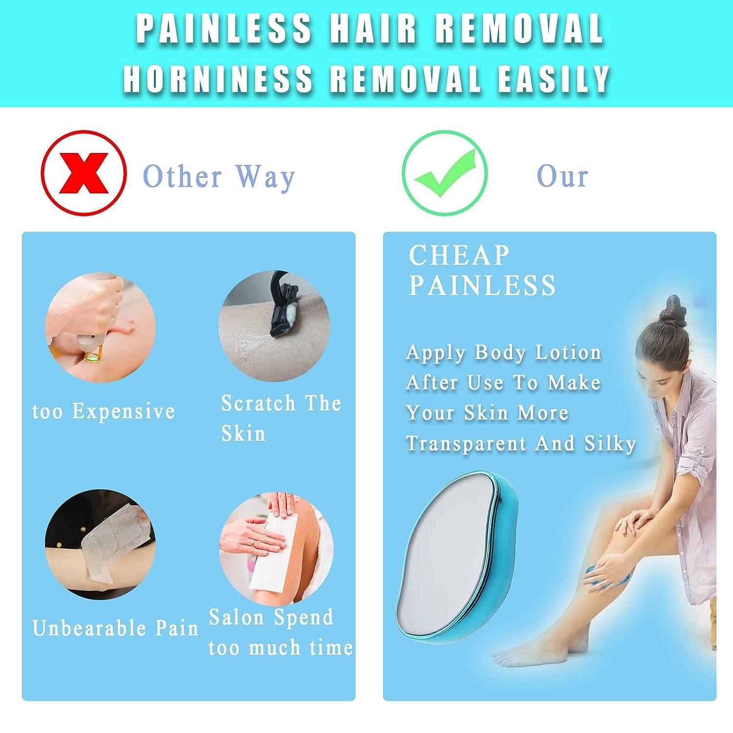 Crystal Hair Eraser - Painless Hair Remover for Men and Women | Fast ...