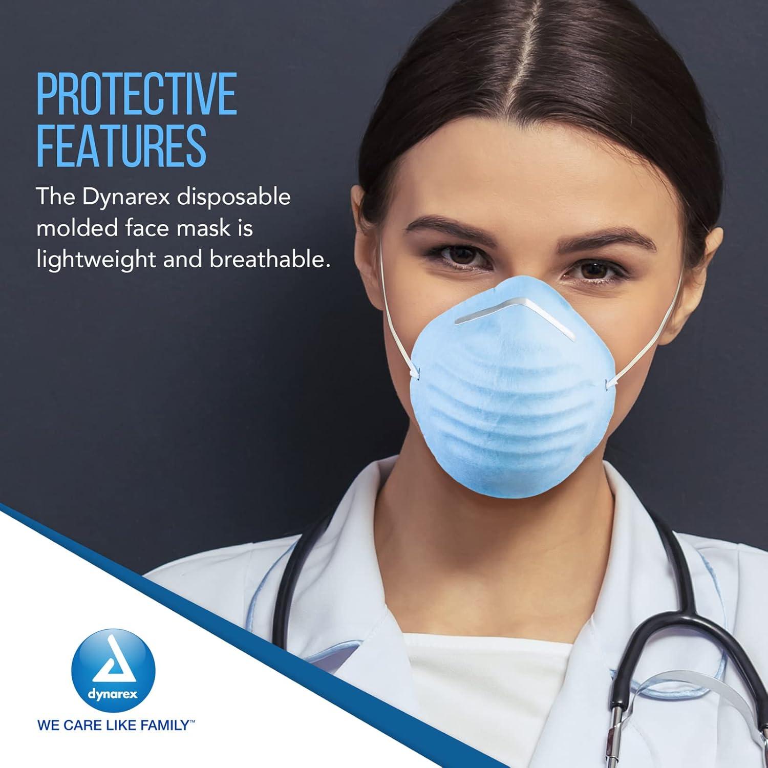 Buy Molded Face Masks - Fiberglass-Free Breathable Soft Edges ...