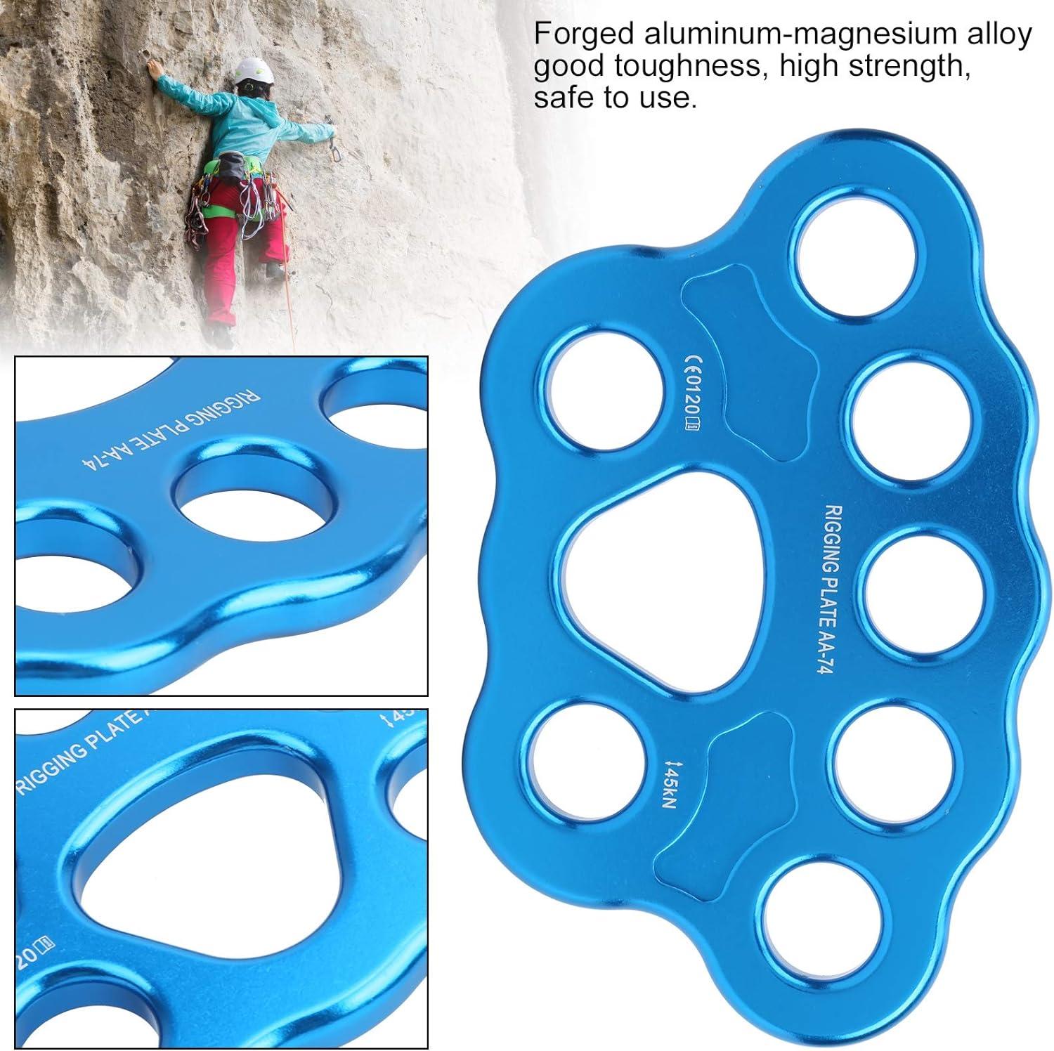 Vgeby Rigging Plate 45kN - 8 Hole Multi-Anchor for Climbing & Extreme ...
