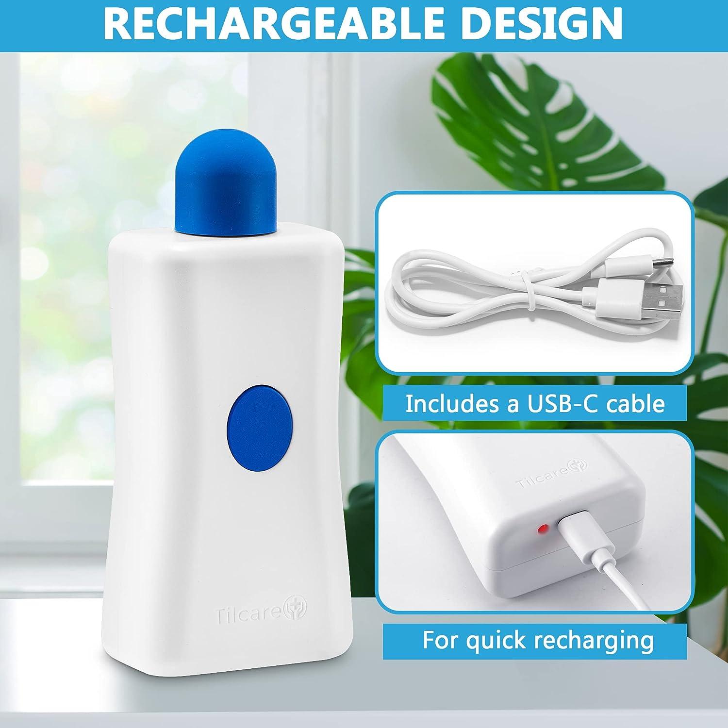 Tilcare Ear Pressure Relief Device - Equalize Ear Popping for Travel ...