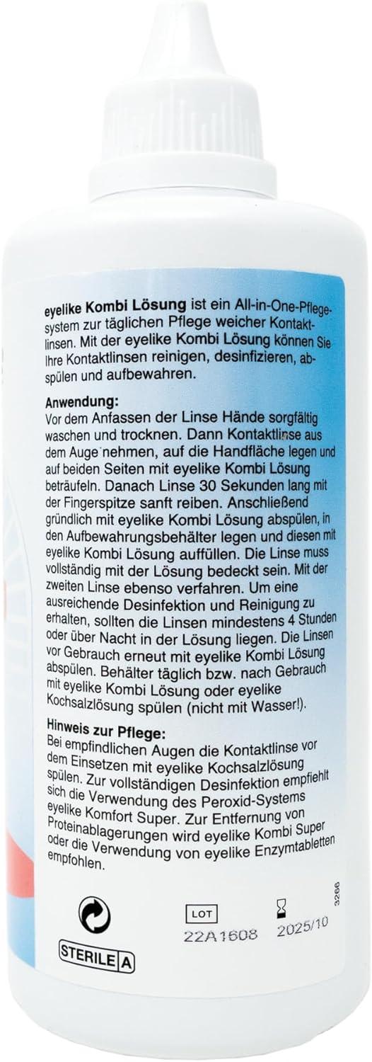 Eyelike Combination Solution - One-Step Care System for Soft Contact ...