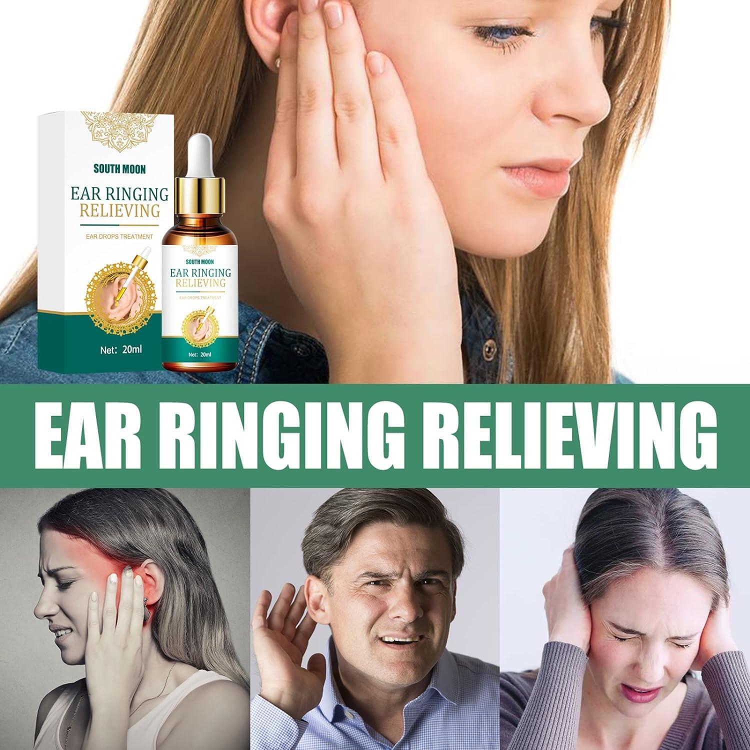 20ml Ear Ringing Relief Ear Drops for Tinnitus Deafness Swelling ...