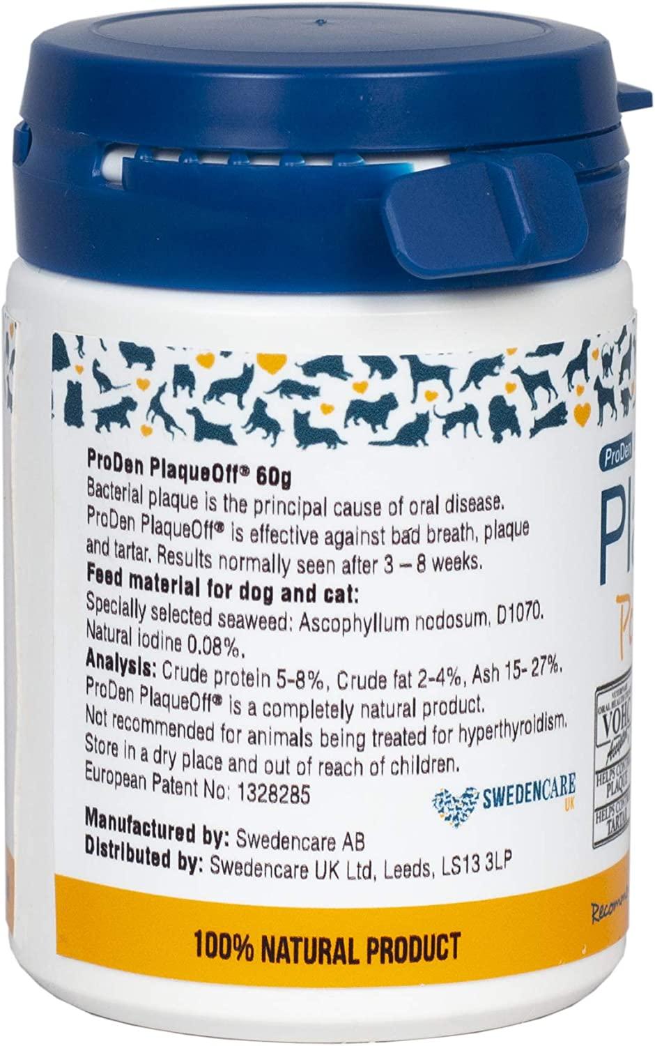 ProDen PlaqueOff Powder 180g - Supports Healthy Teeth, Gums, and ...