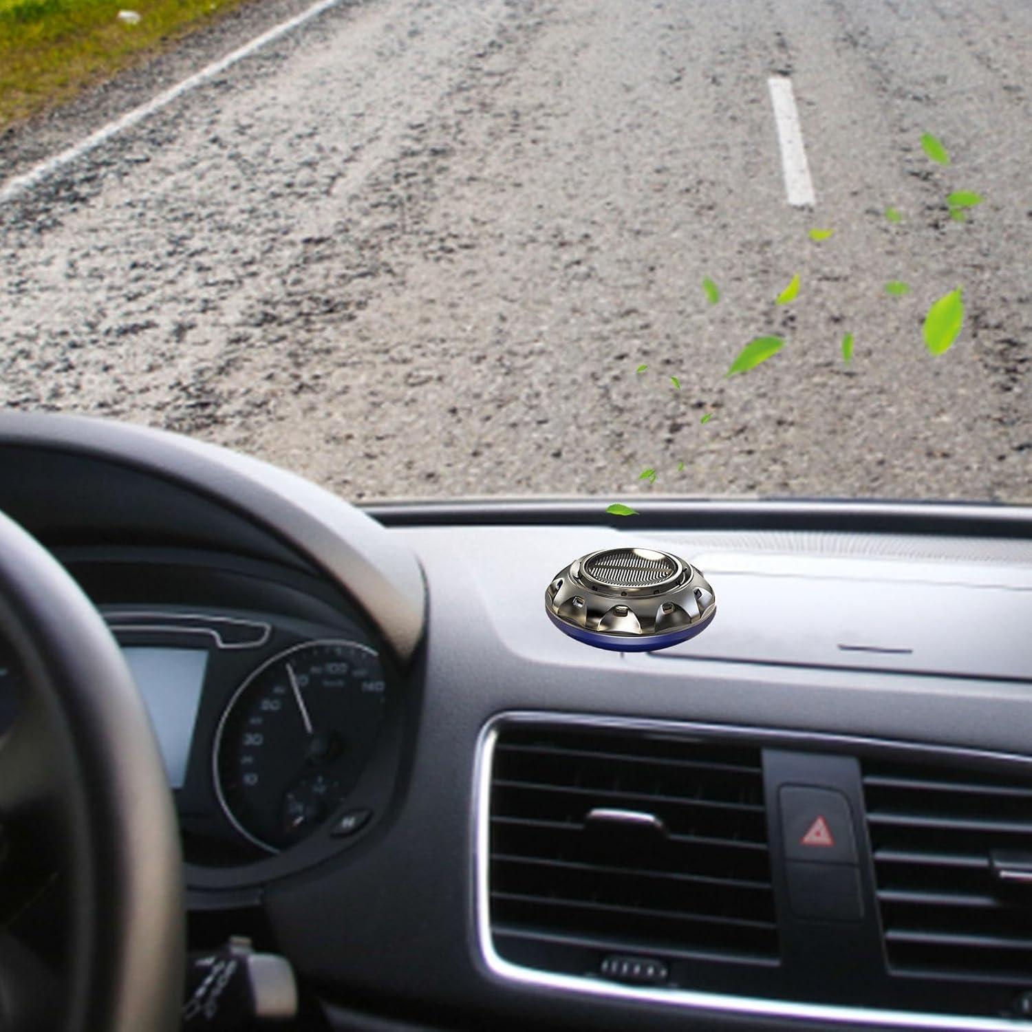 Copangle Solar Car Frame Diffuser - Rotating Oil Diffuser for Auto ...