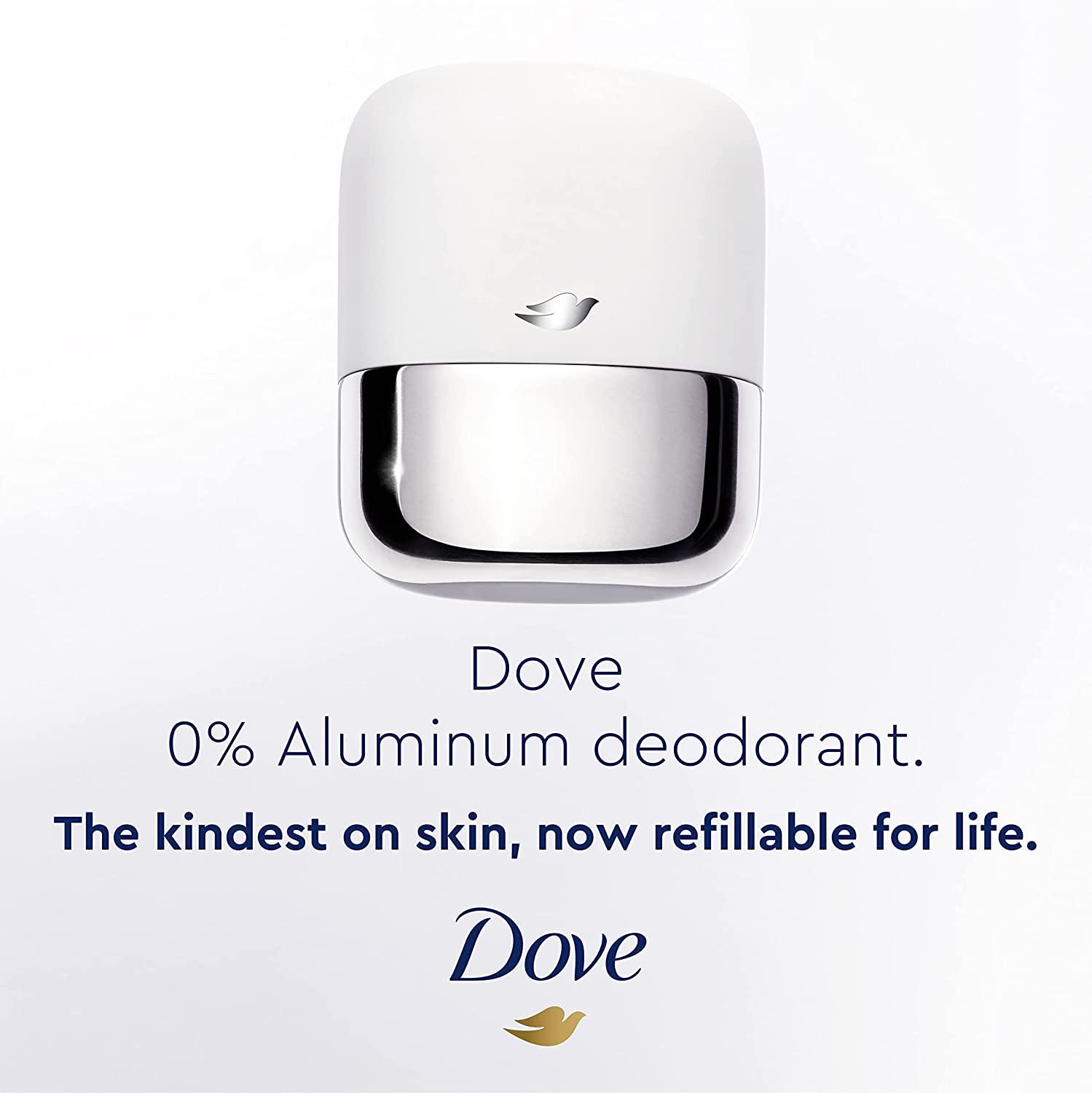 Dove Refillable Deodorant Starter Kit - Coconut & Pink Jasmine 1.13 oz ...