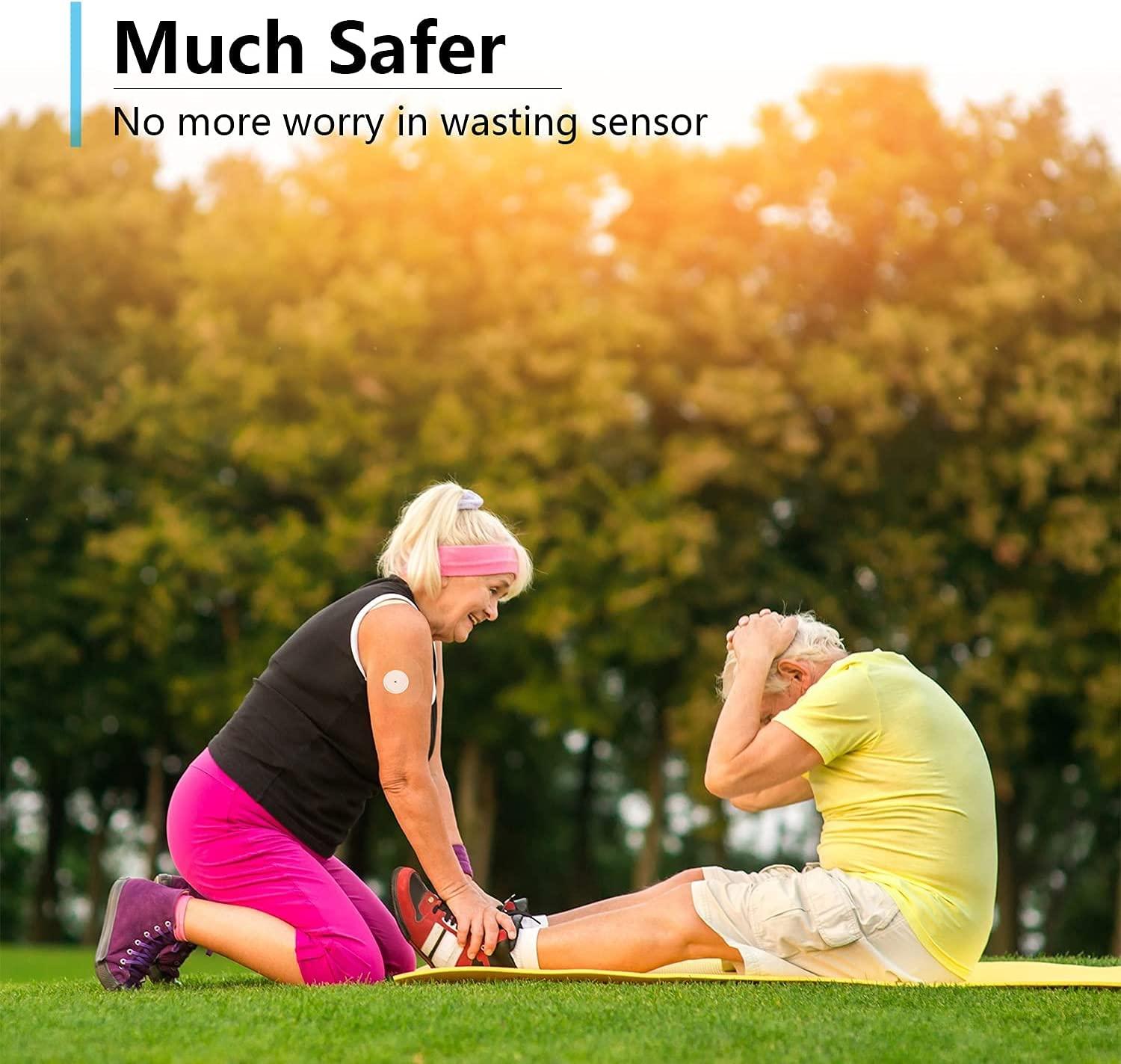 Eseige Freestyle Sensor Covers - 40 Pack Transparent Waterproof ...