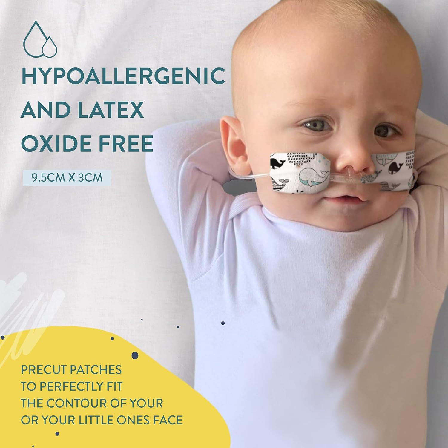 Under The Sea Mix Nasogastric/Oxygen Tube Precut Adhesive Tape x 10 ...