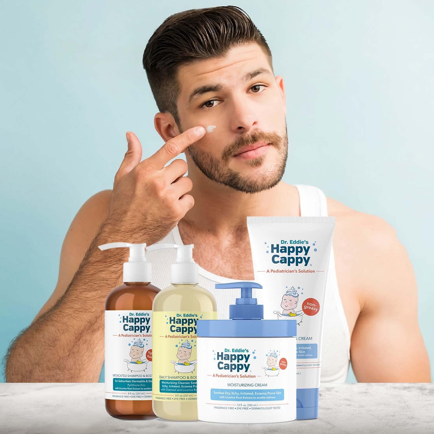 Happy Cappy Sensitive Skin 3 Step Skincare Solution for Cradle Cap ...