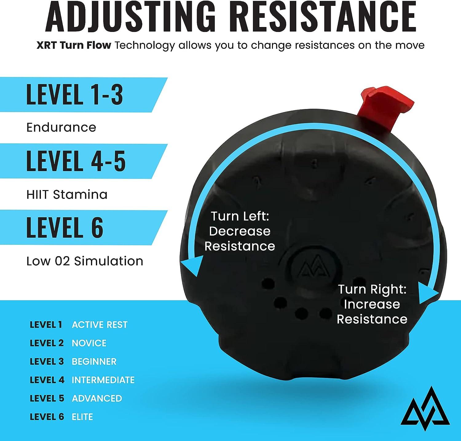 TRAININGMASK Firefighter XRT PRO 2.0 - Breathing Resistance Regulator ...