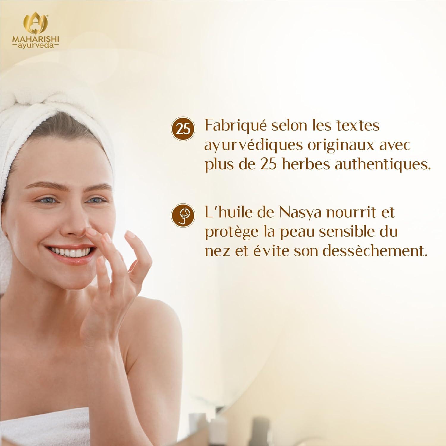 Maharishi Ayurveda Nasya Oil 10 ml | Ayurvedic Nose Oil for Dry Nose ...