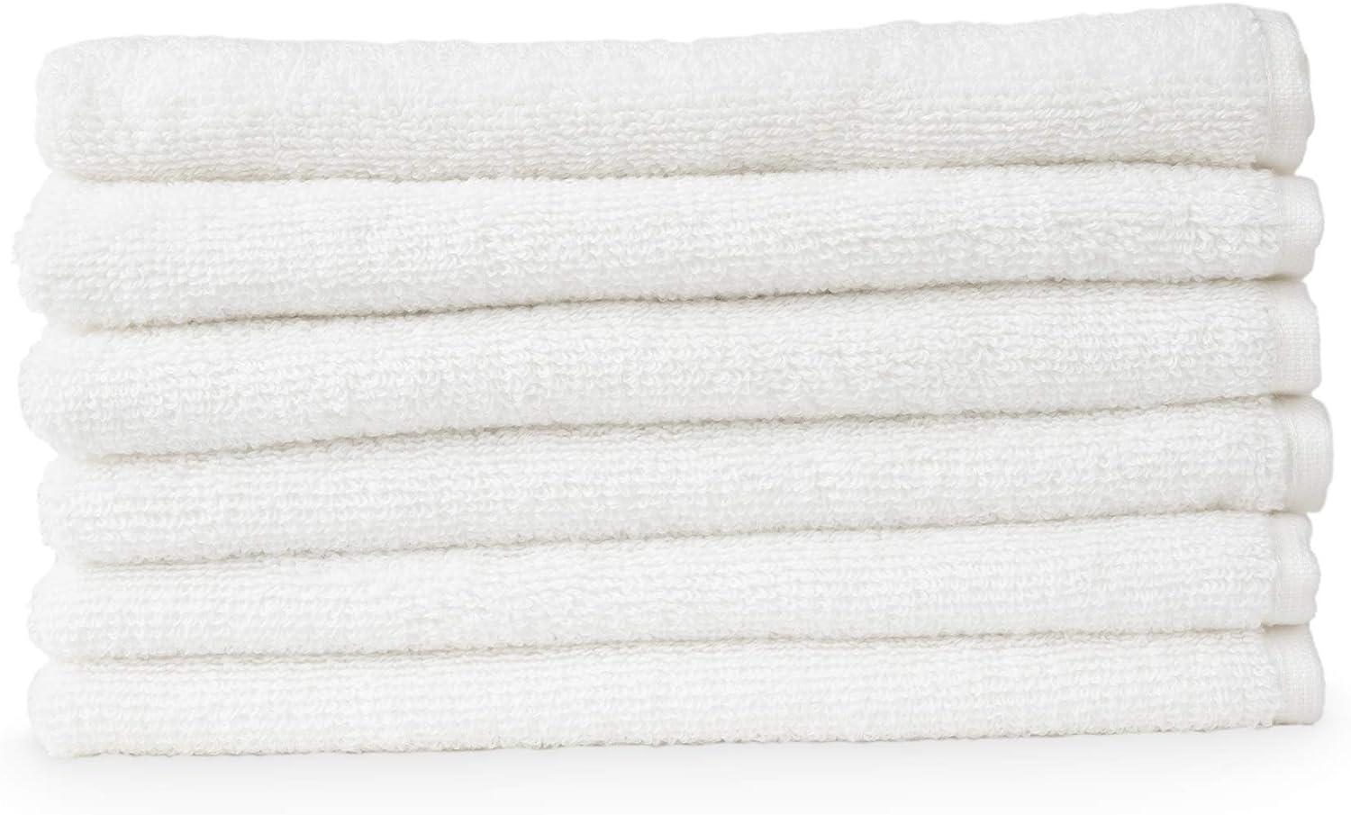 RosenSoft Extra Large Wash Cloths - 16x14 inch, 100% Turkish Cotton ...