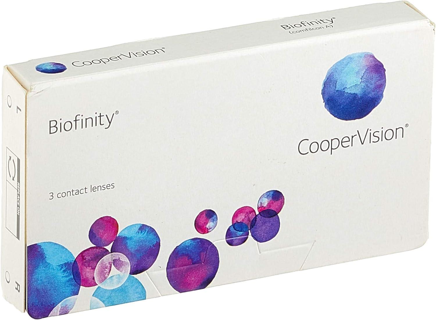 Buy Biofinity Spheric Annual Lenses - Soft Contact Lenses 3 Pieces BC 8 ...