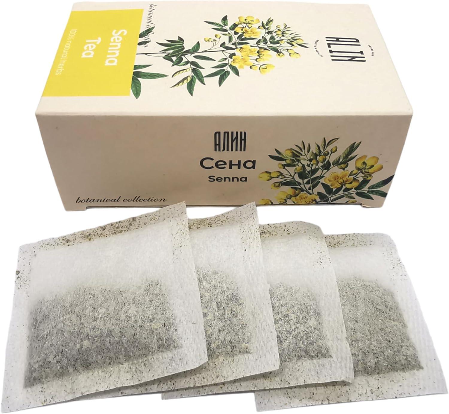 ALIN natural tea senna leaf tea -1x20 tea bags 100% natural herbal tea ...