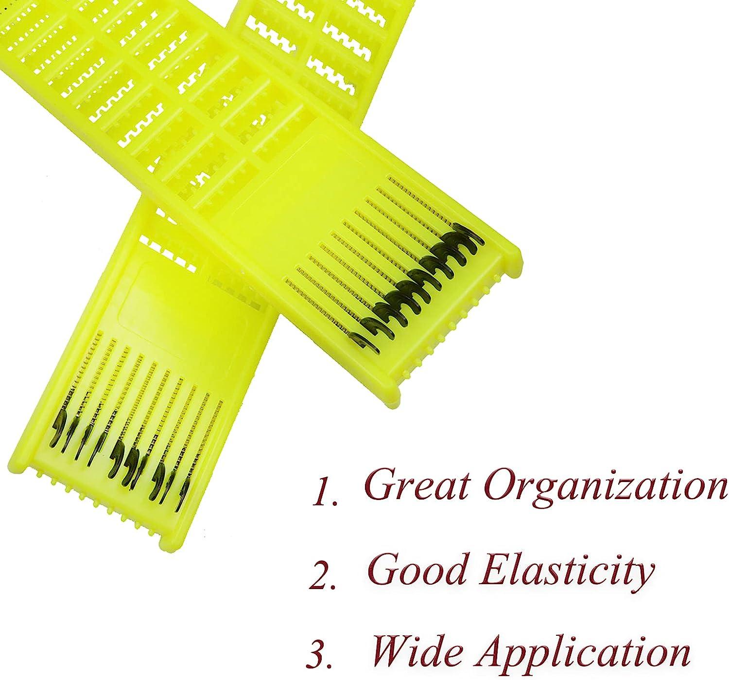 Yonihawk Fishing Snelled Hook Holder Organize and Store Fishing Leader ...