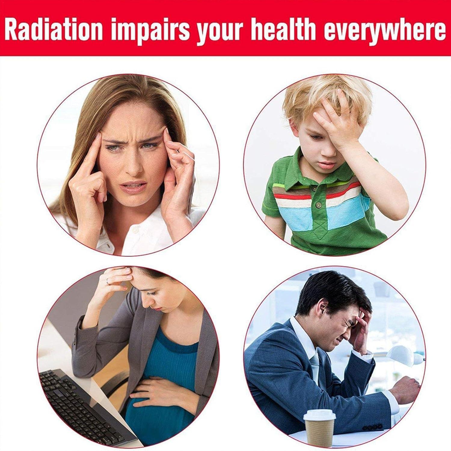 6 PCs Anti Radiation Sticker for Mobile Protection | 5G Blocker ...