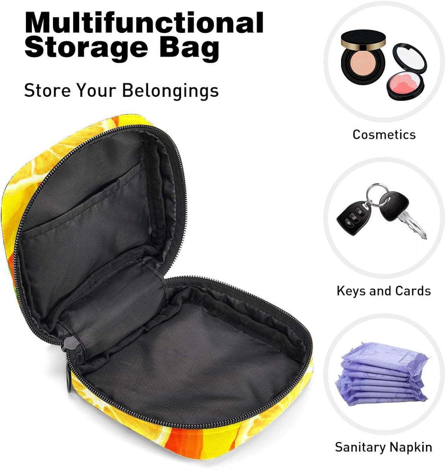 Buy Anna Cowper Yellow Lemon Bandage Storage Bag | Portable Menstrual ...