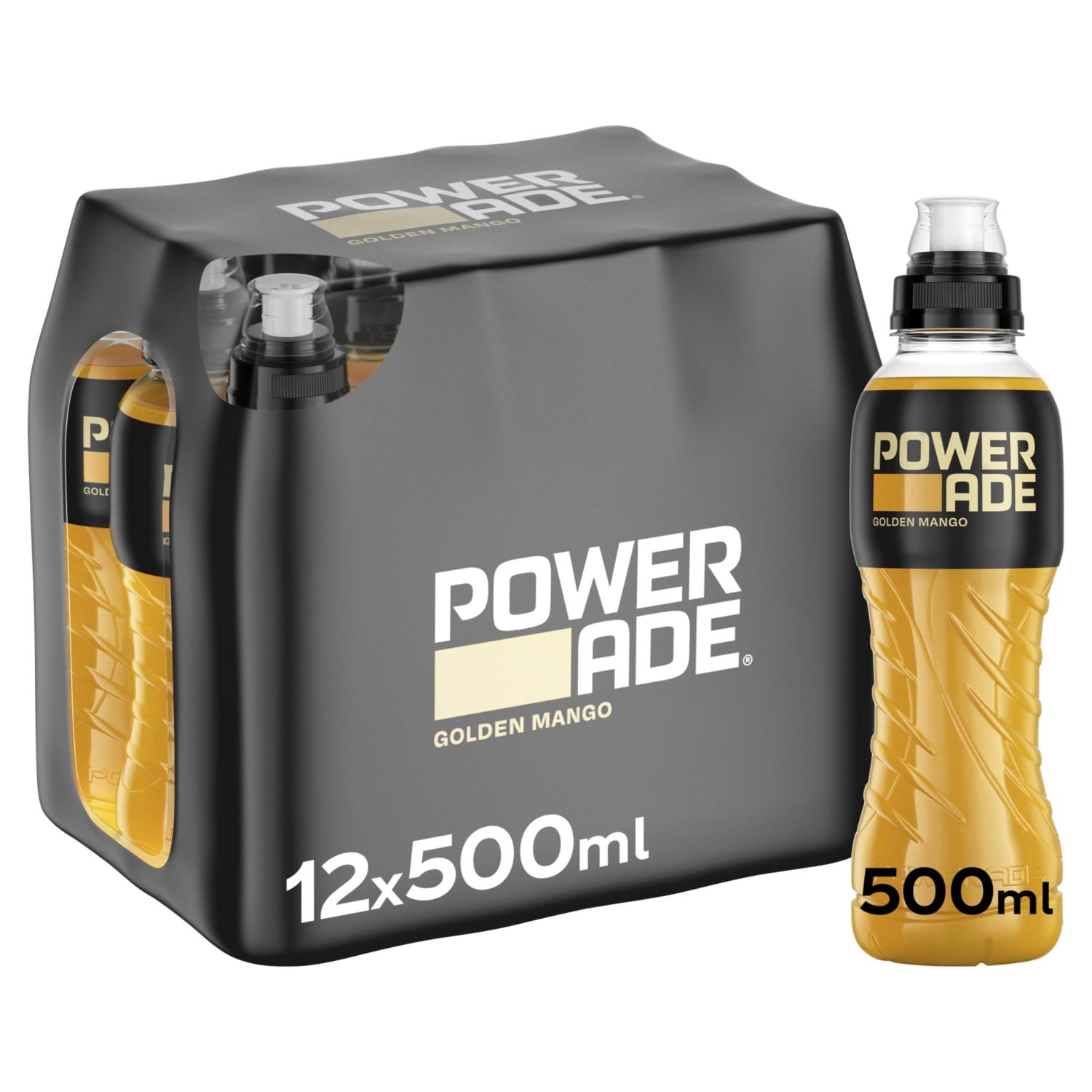 Powerade Golden Mango 12 x 500ml | Buy Now with Express International ...